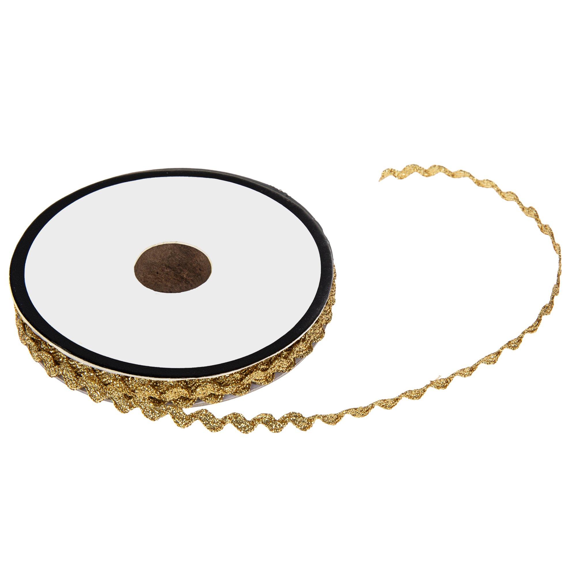 Gold Rick Rack Trim - 1/4" | Hobby Lobby | 2408037