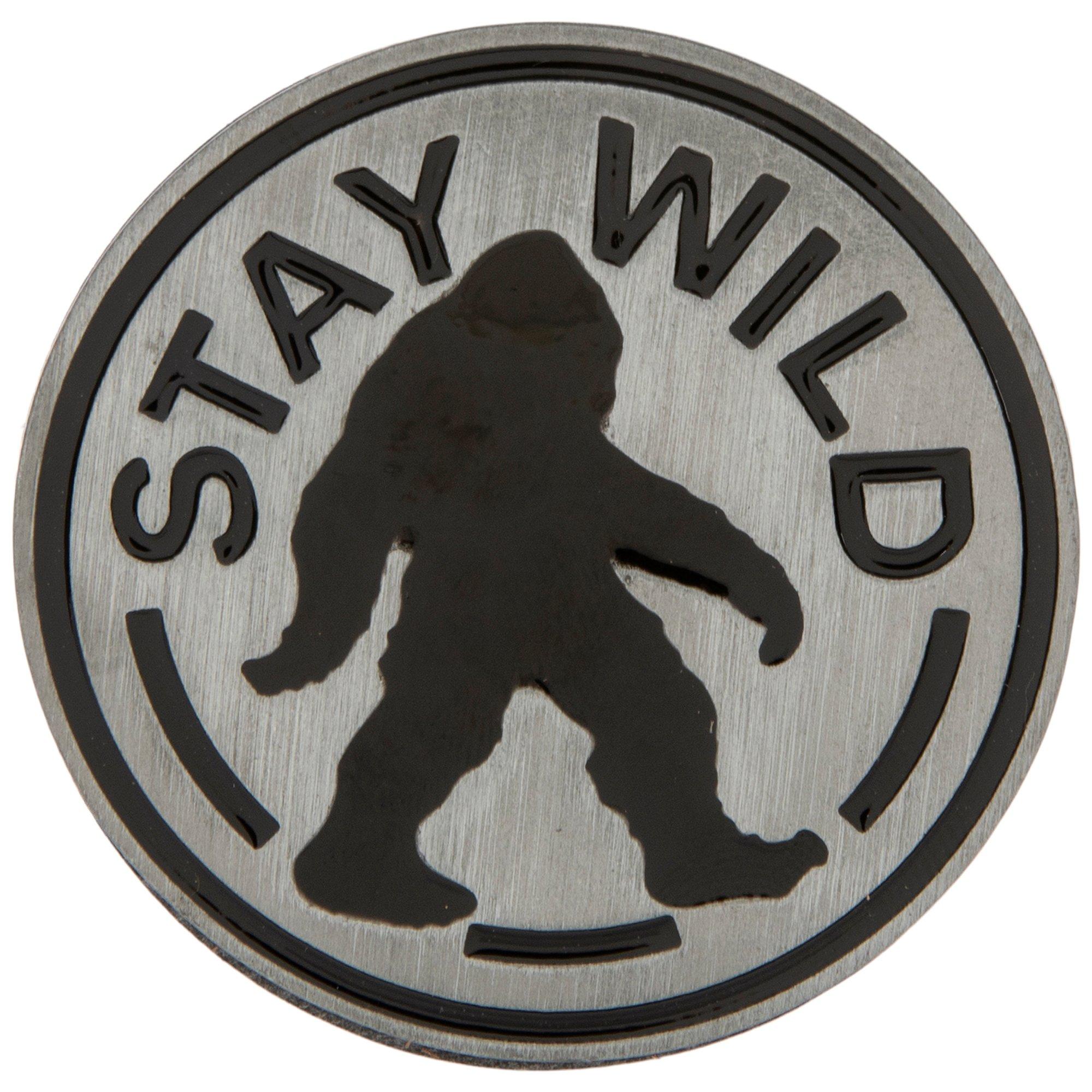 Stay Wild Bigfoot Car Badge | Hobby Lobby | 2408508