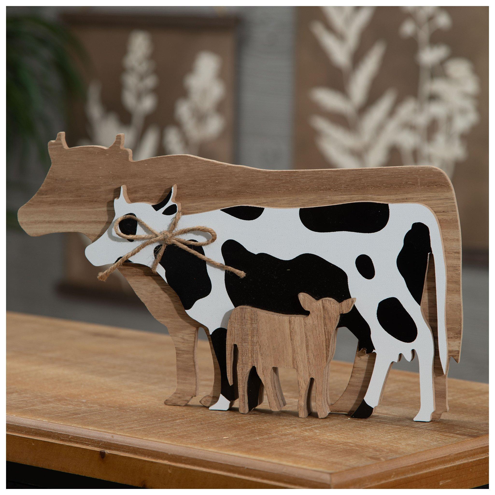 Cow Family Wood Wall Decor | Hobby Lobby | 2408649