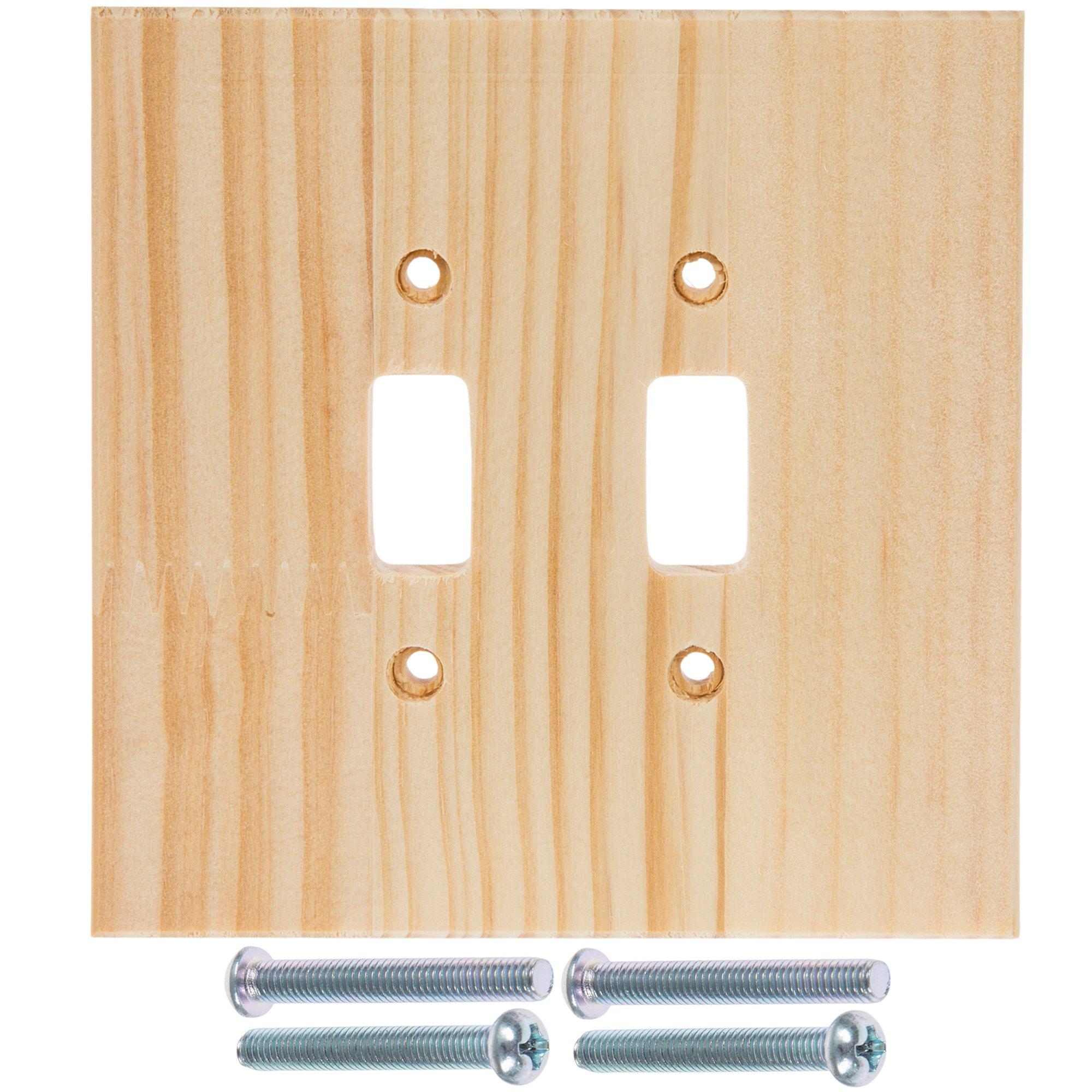 Wood Double Switch Plate | Hobby Lobby | 2409142