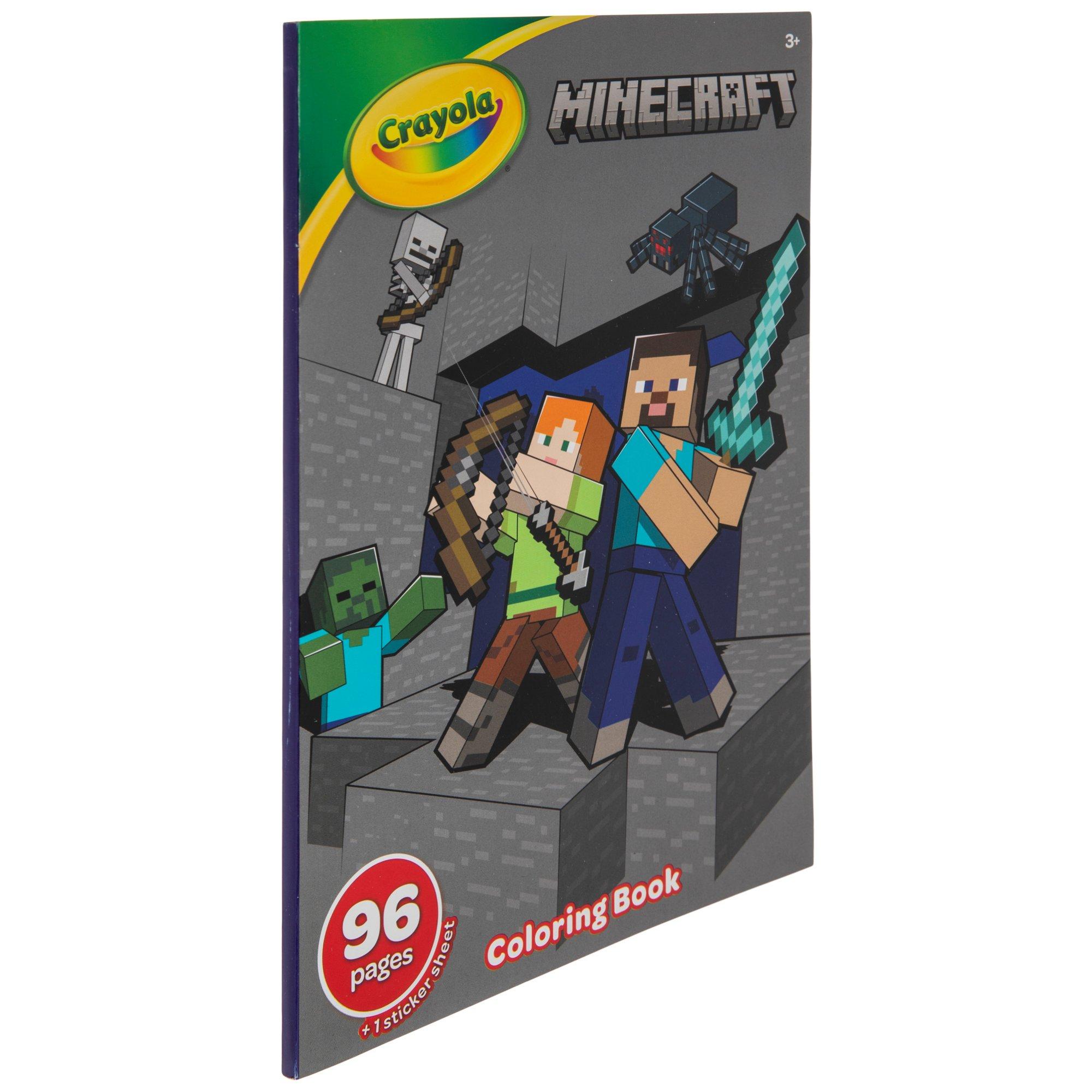 Minecraft Crayola Coloring Book | Hobby Lobby | 2409688