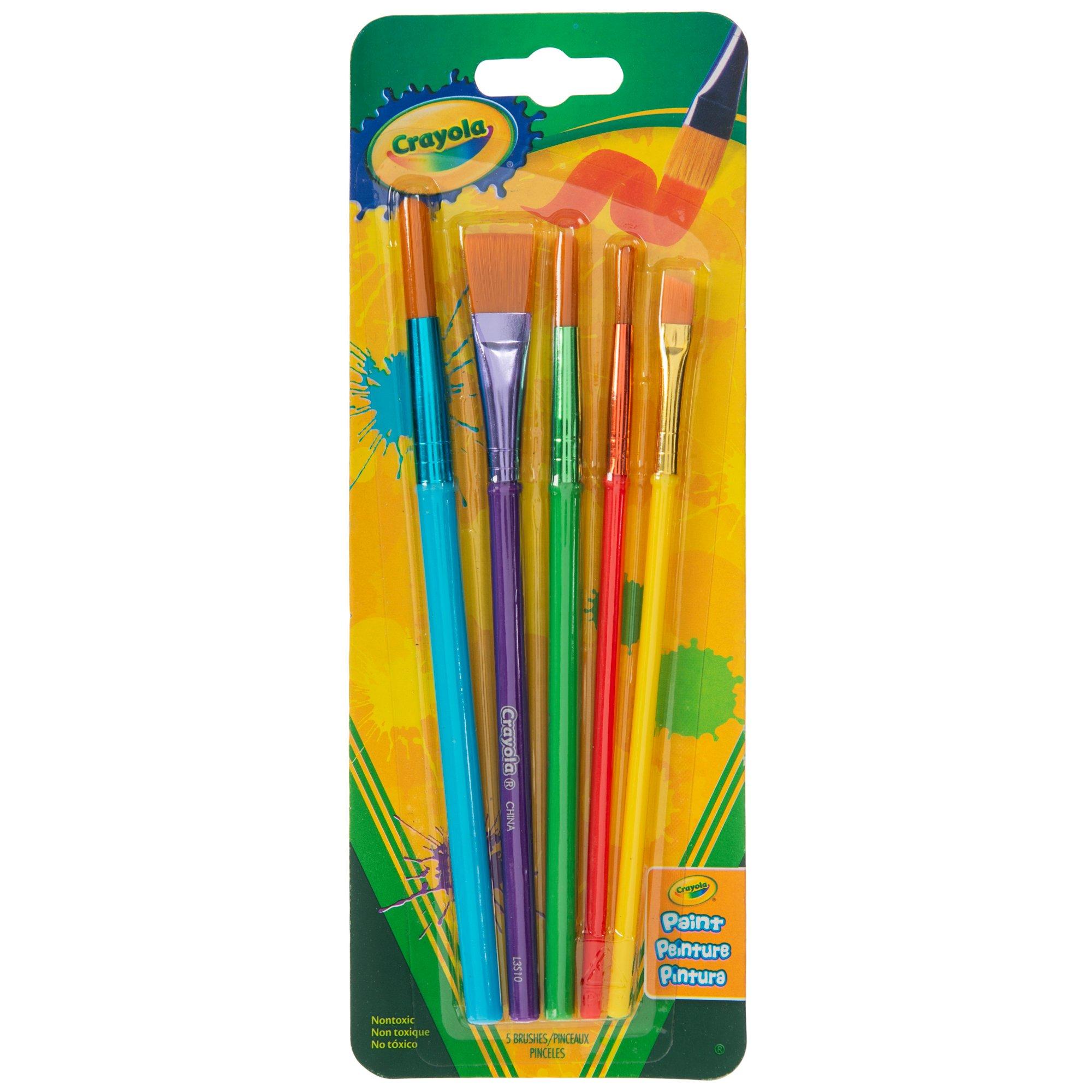 Crayola Paint Brushes - 5 Piece Set | Hobby Lobby | 2410587