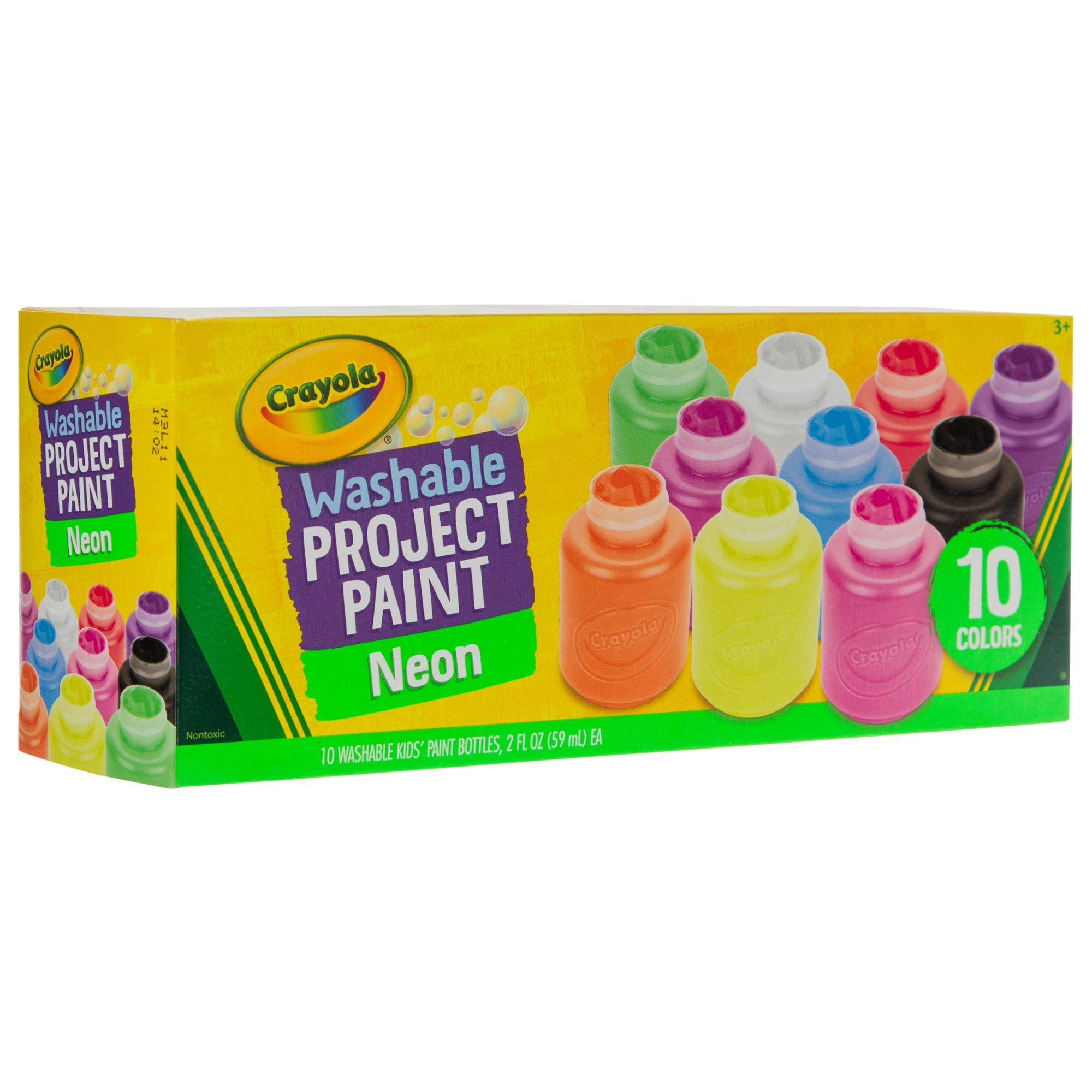 Crayola Washable Project Paint - 10 Piece Set | Hobby Lobby | 2410710