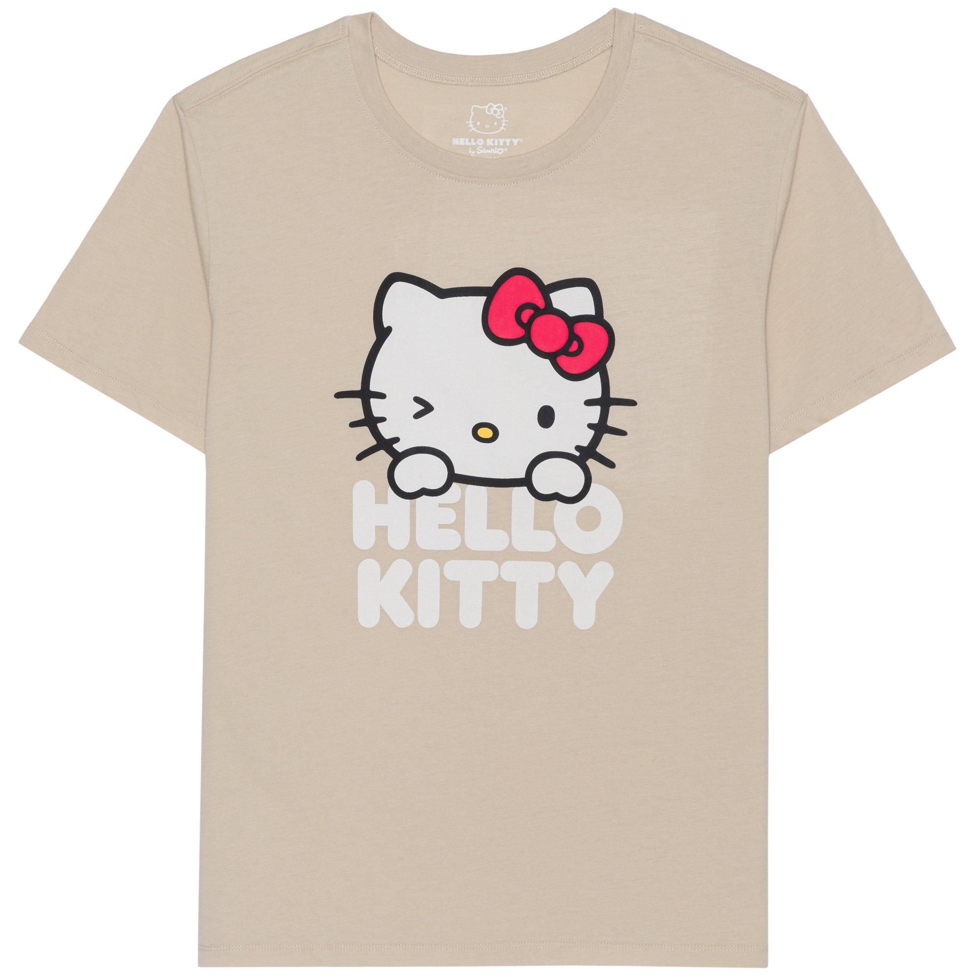 Beige Hello Kitty Adult T-Shirt | Hobby Lobby | 2411767