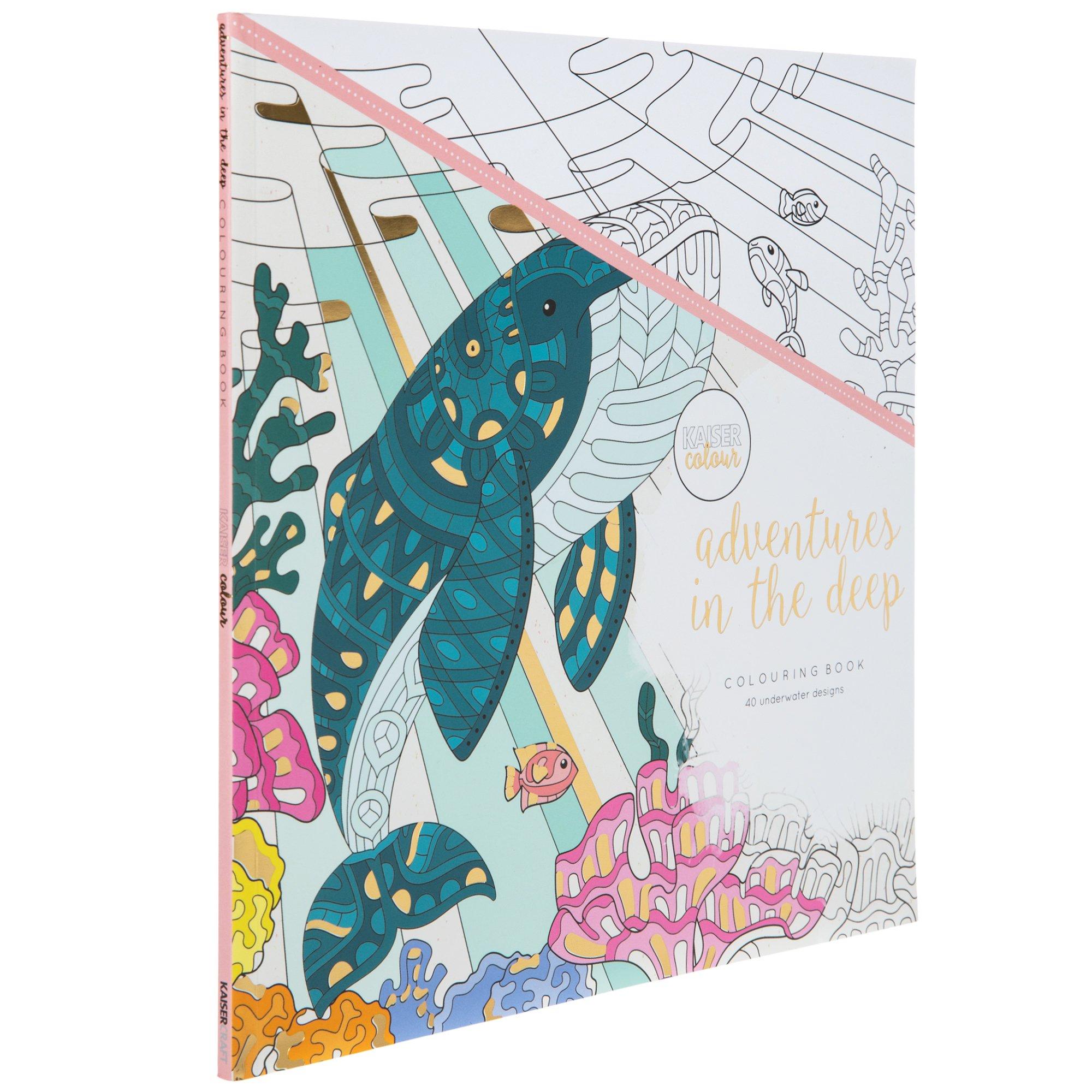 Adventures In The Deep Coloring Book | Hobby Lobby | 2412054