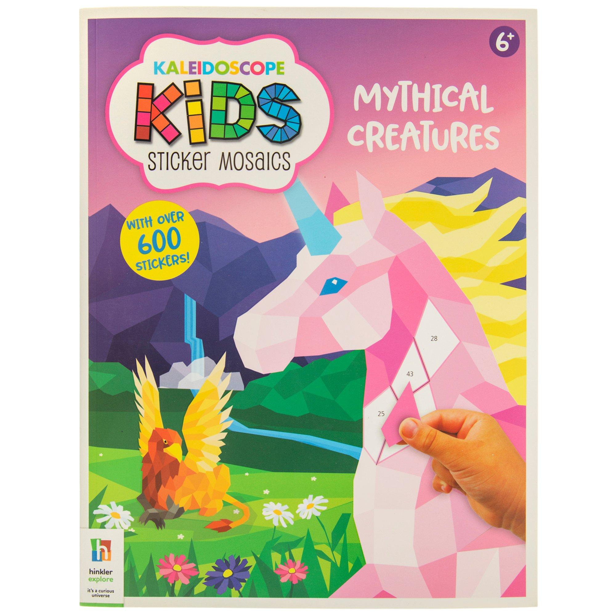 Mythical Creatures Sticker Mosaics Book | Hobby Lobby | 2412088