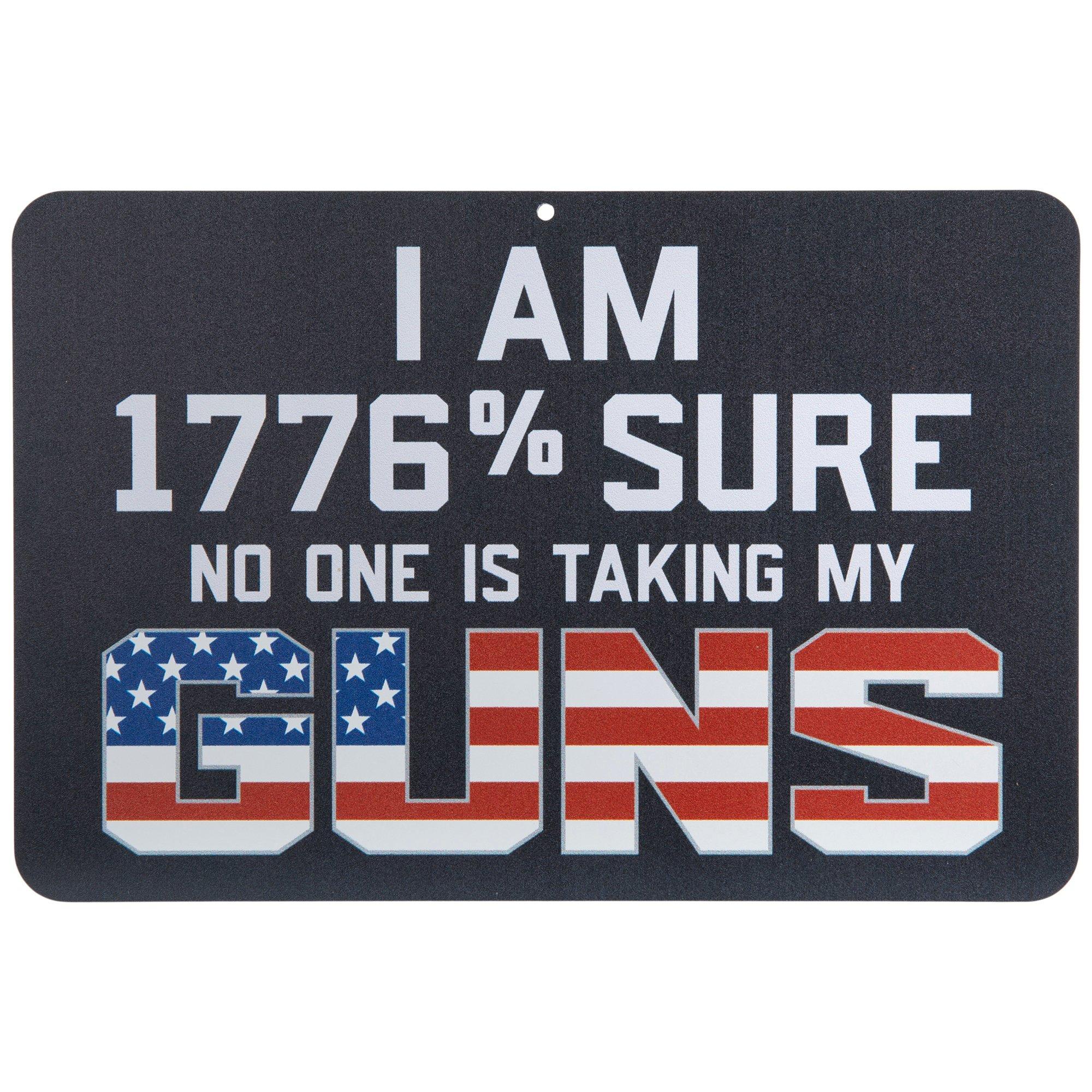 Not My Guns Metal Sign | Hobby Lobby | 2412575