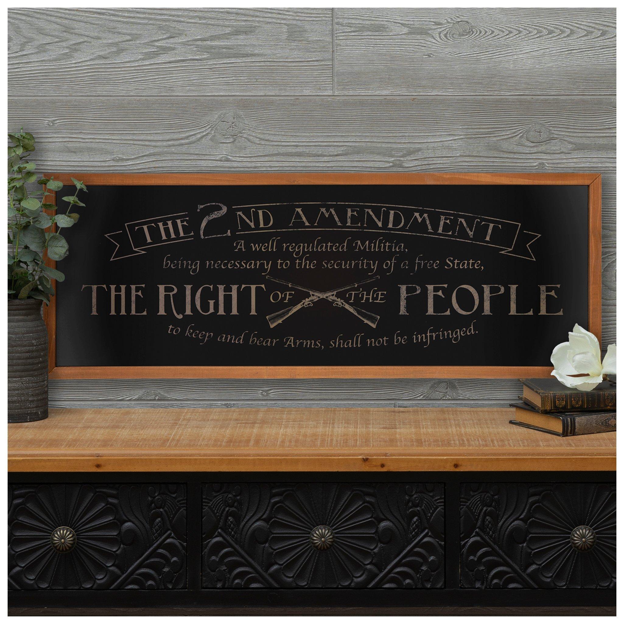 The Second Amendment Wood Wall Decor | Hobby Lobby | 2412617