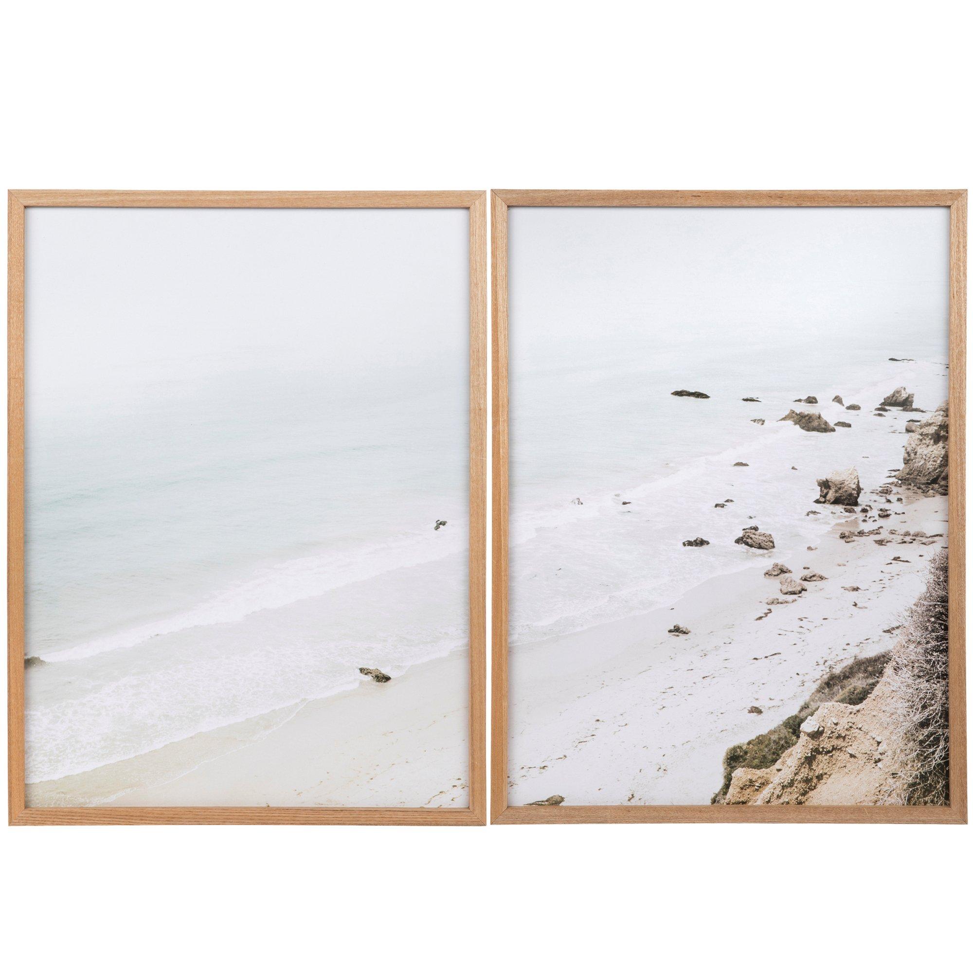 Coastal Rocks Framed Wood Wall Decor Set | Hobby Lobby | 2416535