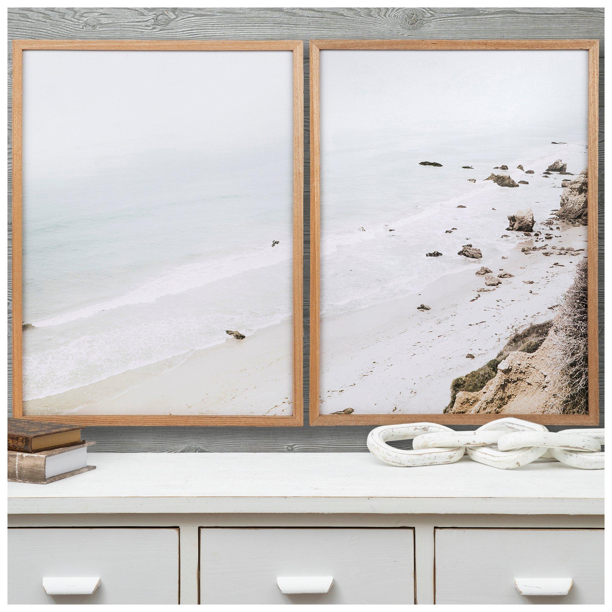 Coastal Rocks Framed Wood Wall Decor Set | Hobby Lobby | 2416535