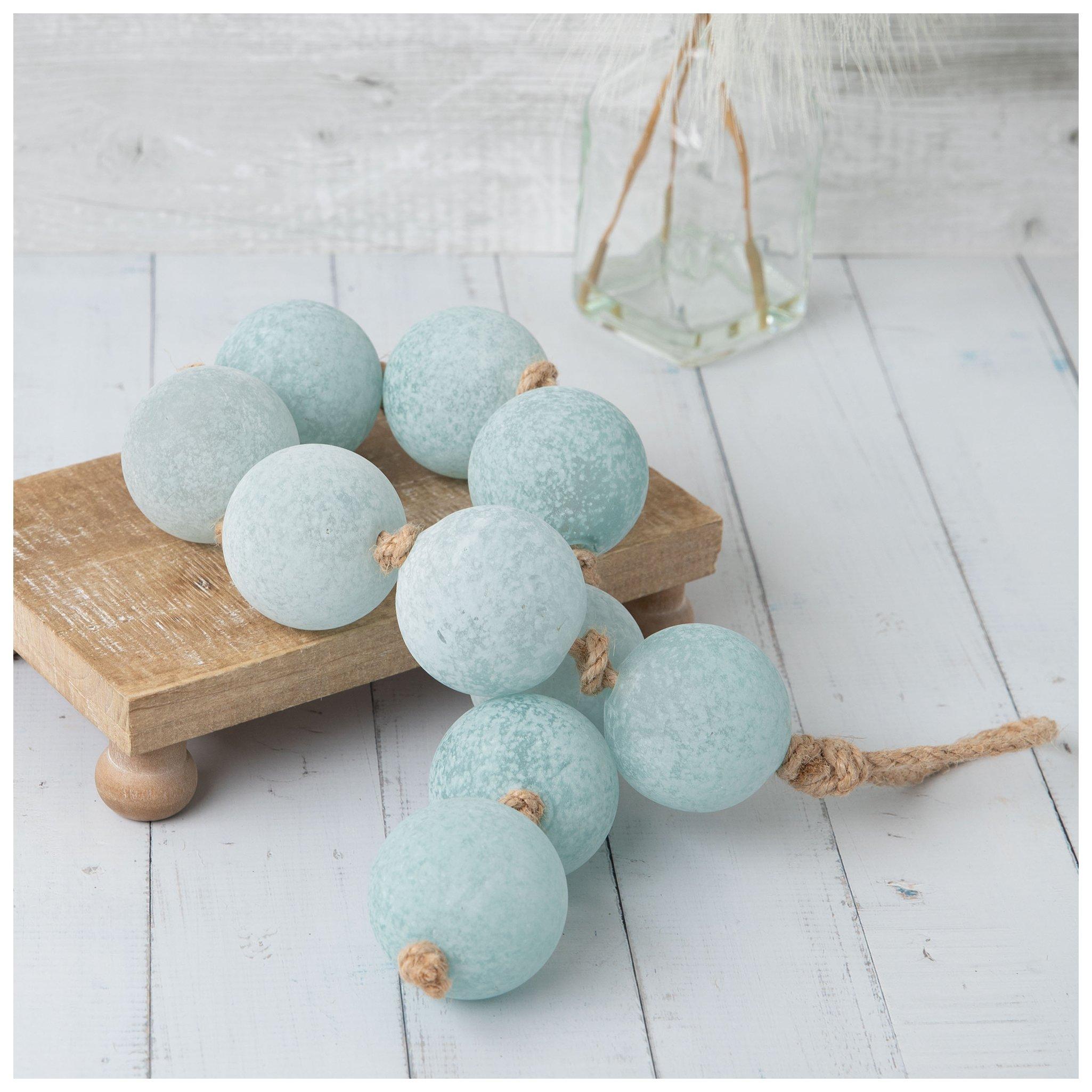 Light Blue Sea Glass Garland | Hobby Lobby | 2416824