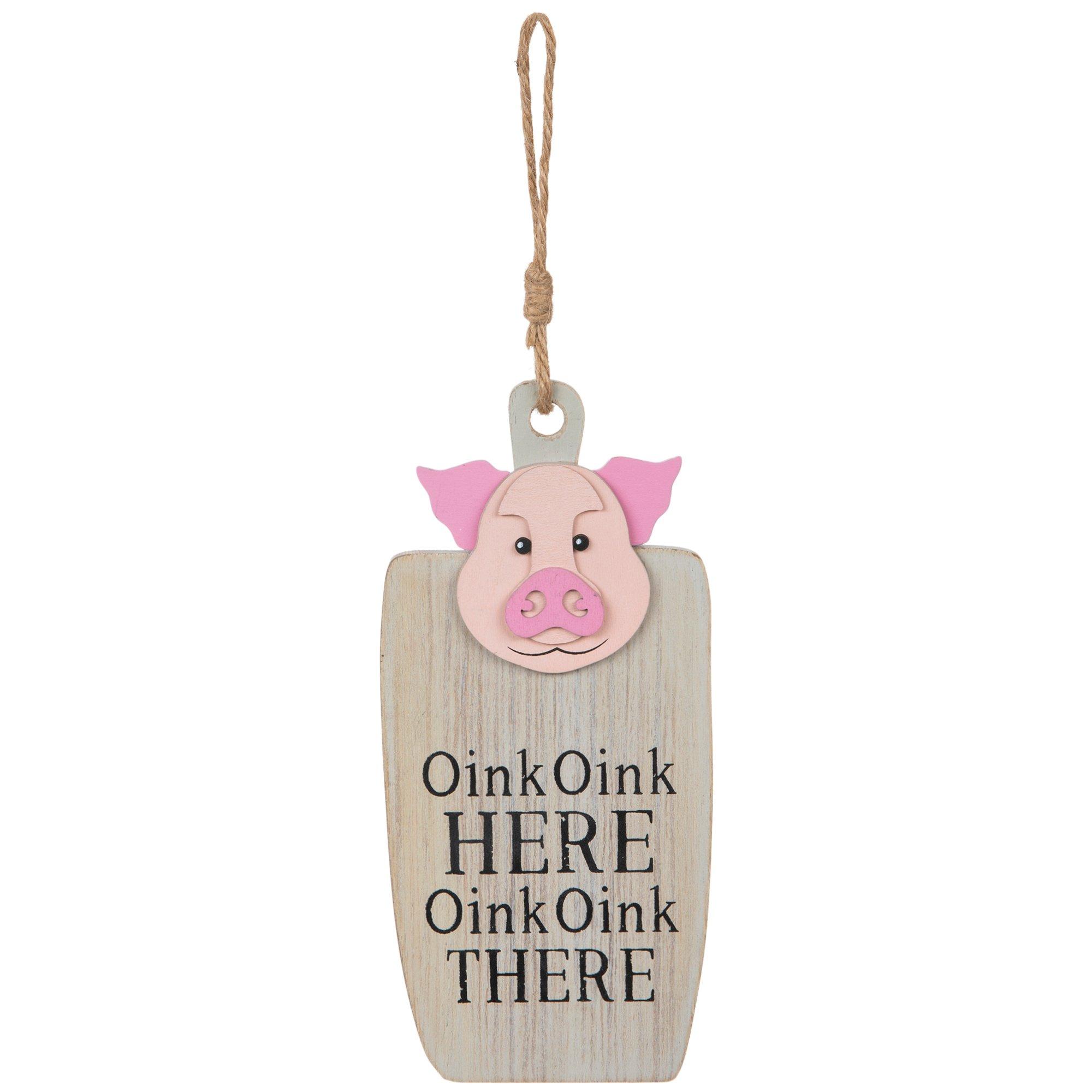 Mini Pig Cutting Board Ornament | Hobby Lobby | 2418226