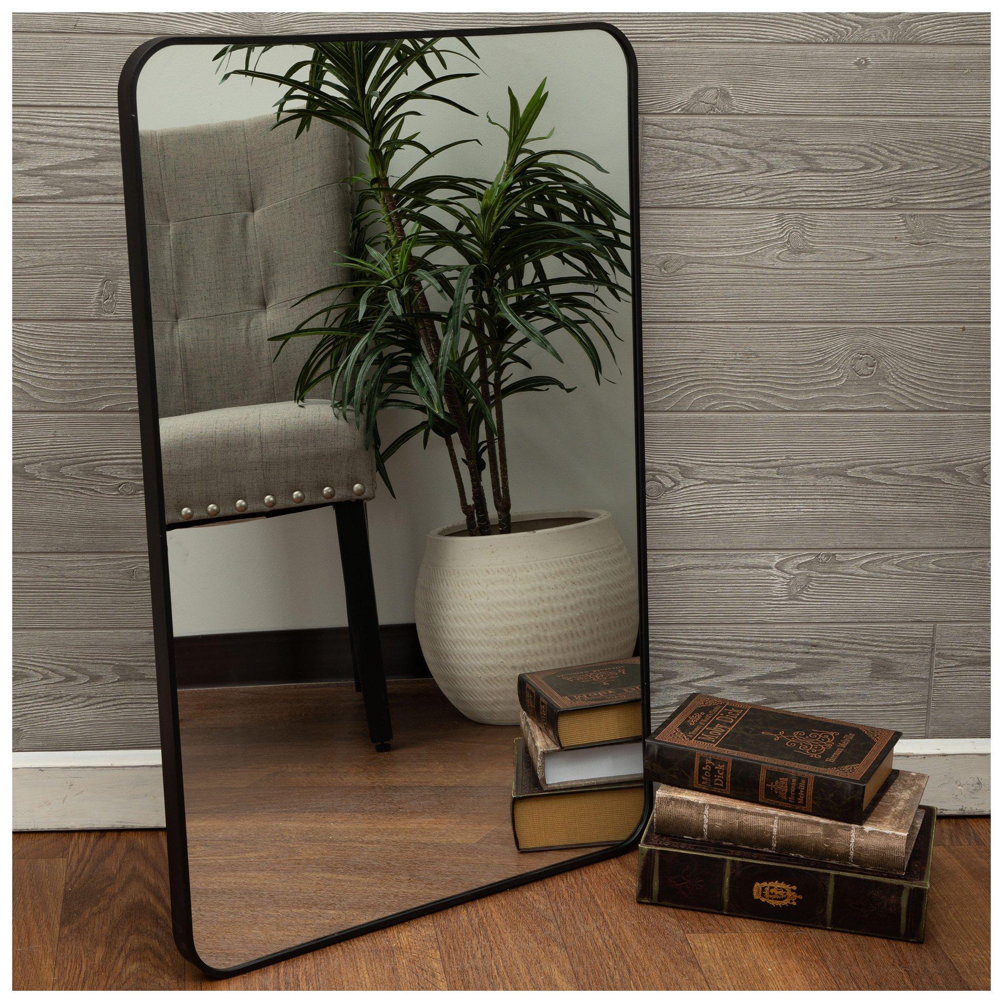 Black Rectangle Wall Mirror | Hobby Lobby | 2418457