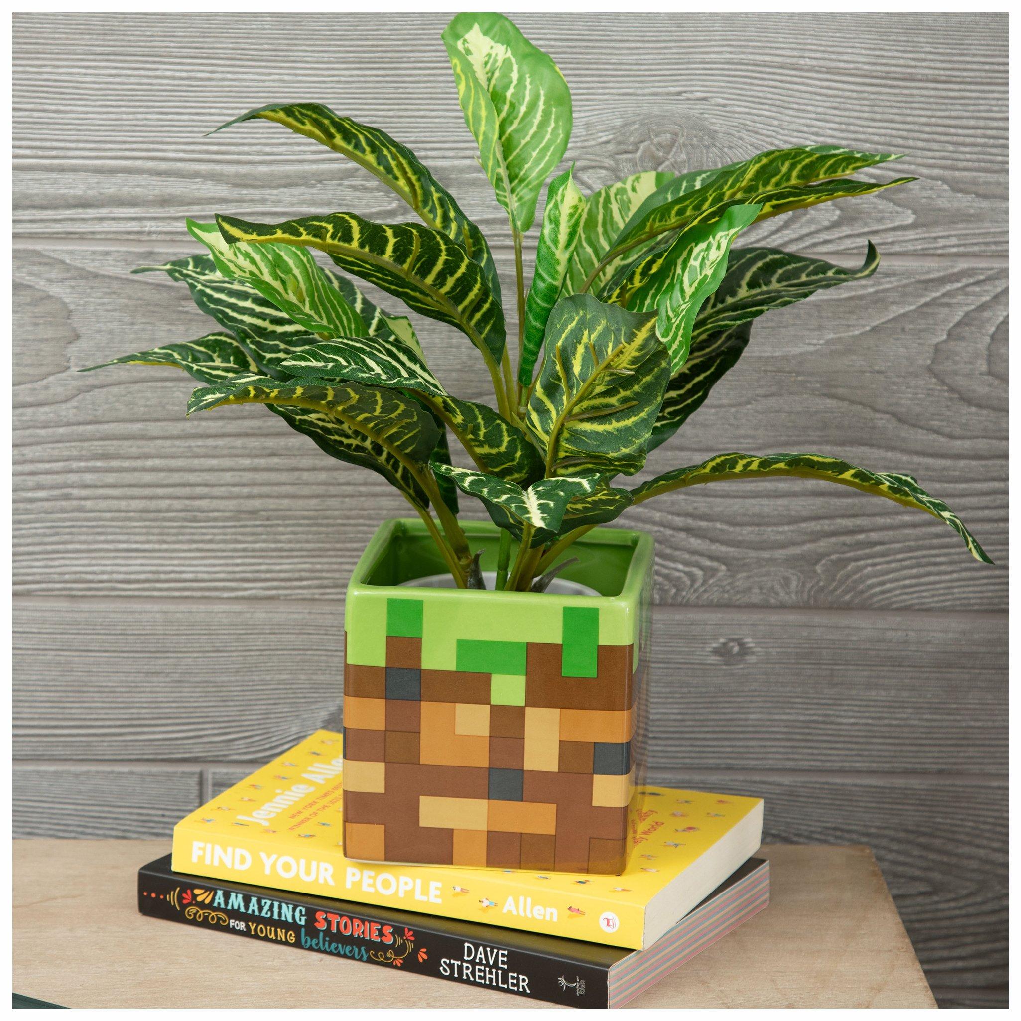 Minecraft Dirt Block Flower Pot | Hobby Lobby | 2419570