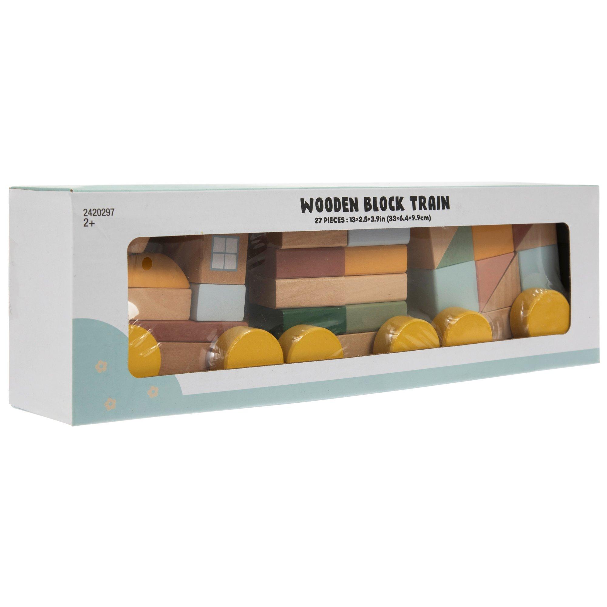 Wood Block Train | Hobby Lobby | 2420297