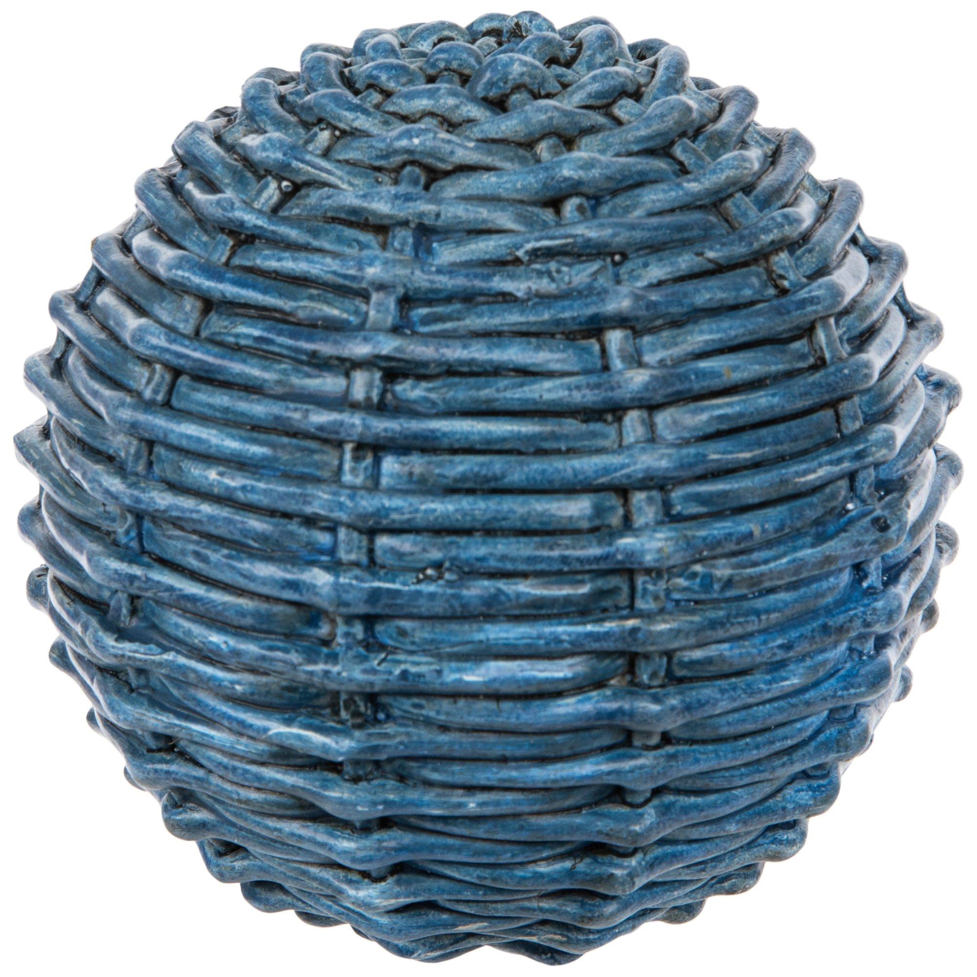 Blue Textured Decorative Sphere | Hobby Lobby | 2421063