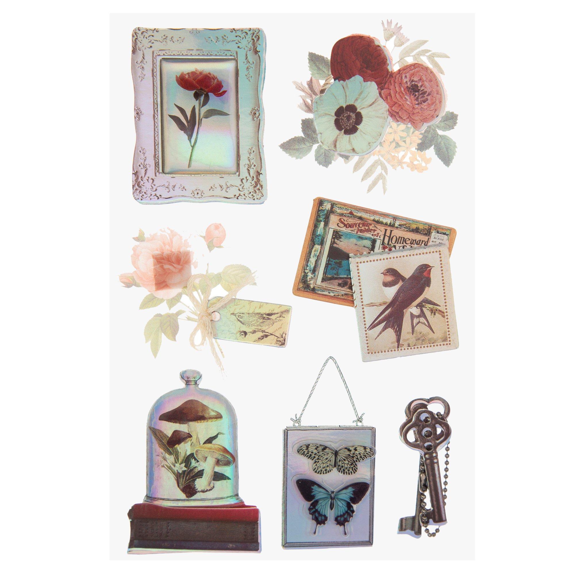 Holographic Ephemera 3D Stickers | Hobby Lobby | 2421113