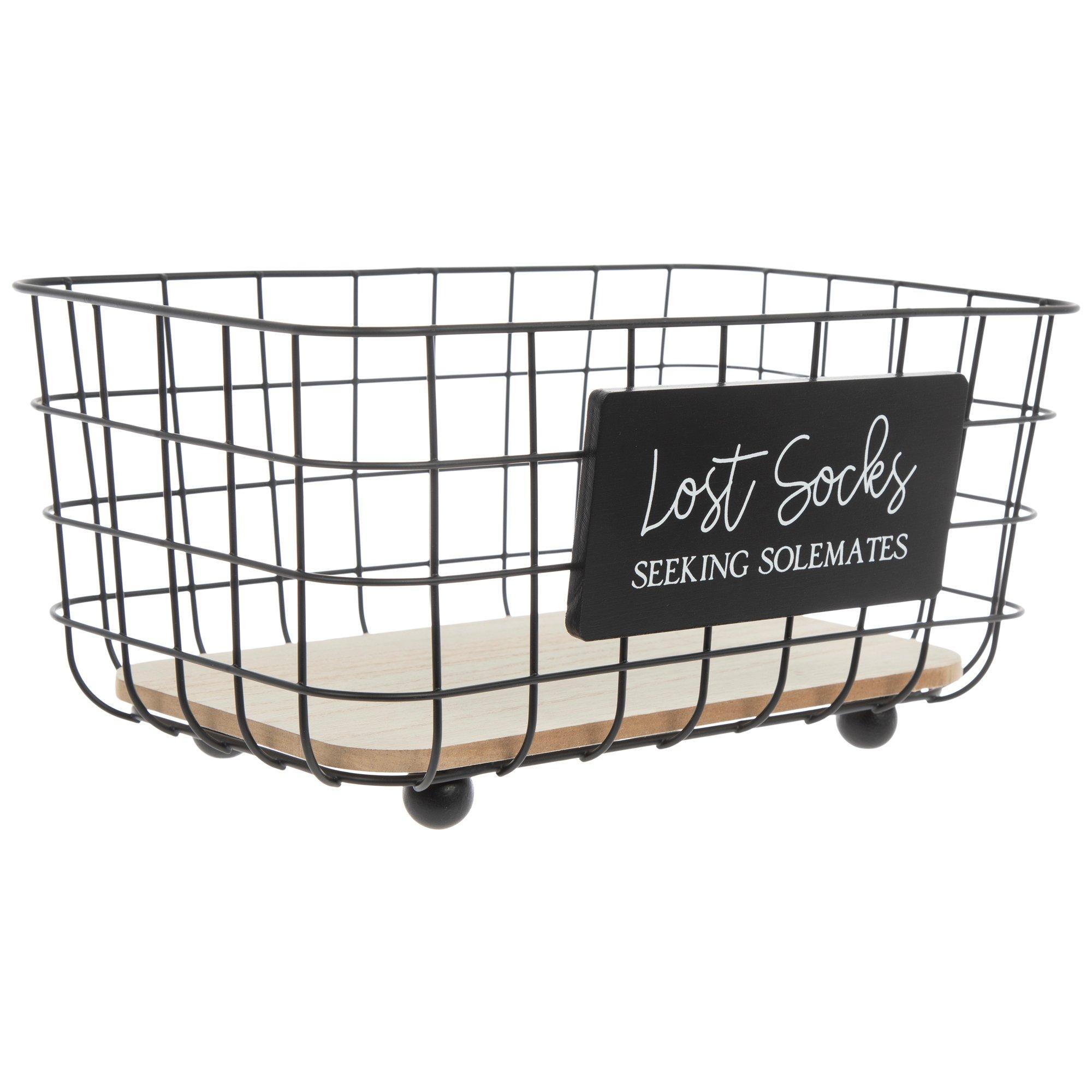 Lost Socks Metal Caddy | Hobby Lobby | 2421667