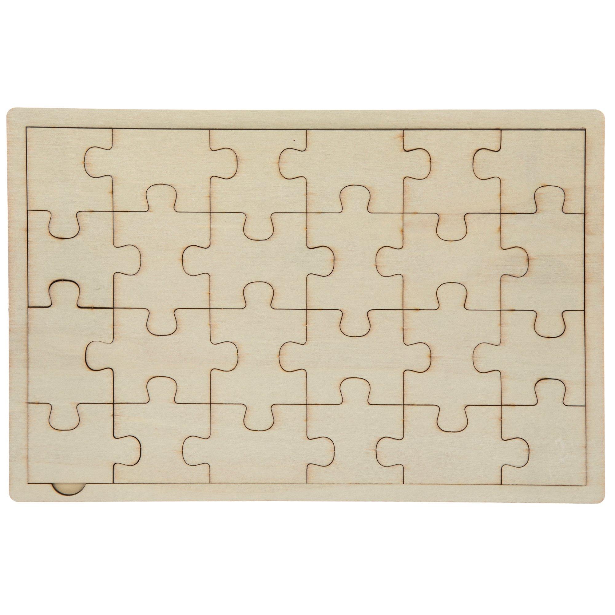 Rectangle Wood Puzzle | Hobby Lobby | 2425007