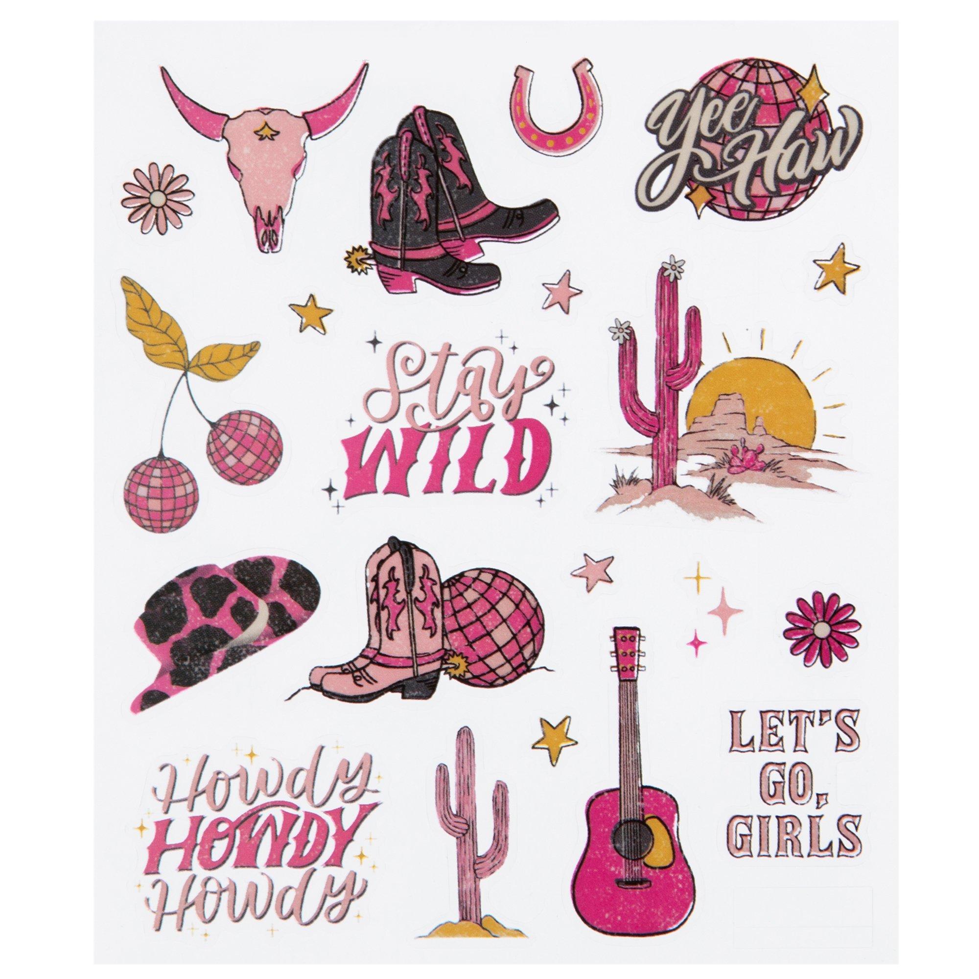 Disco Cowgirl Stickers | Hobby Lobby | 2425049