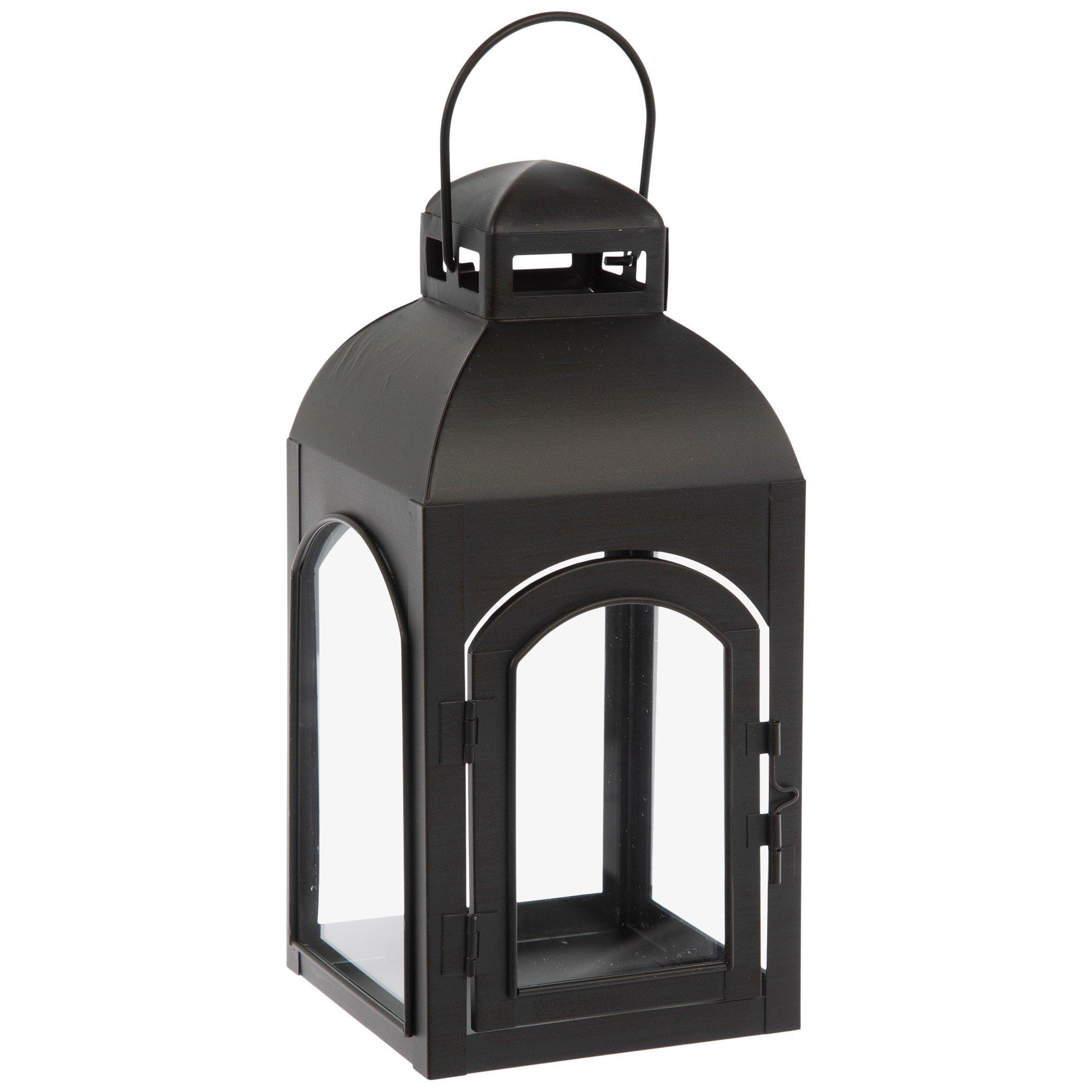 Black Arch Metal Lantern | Hobby Lobby | 2425247