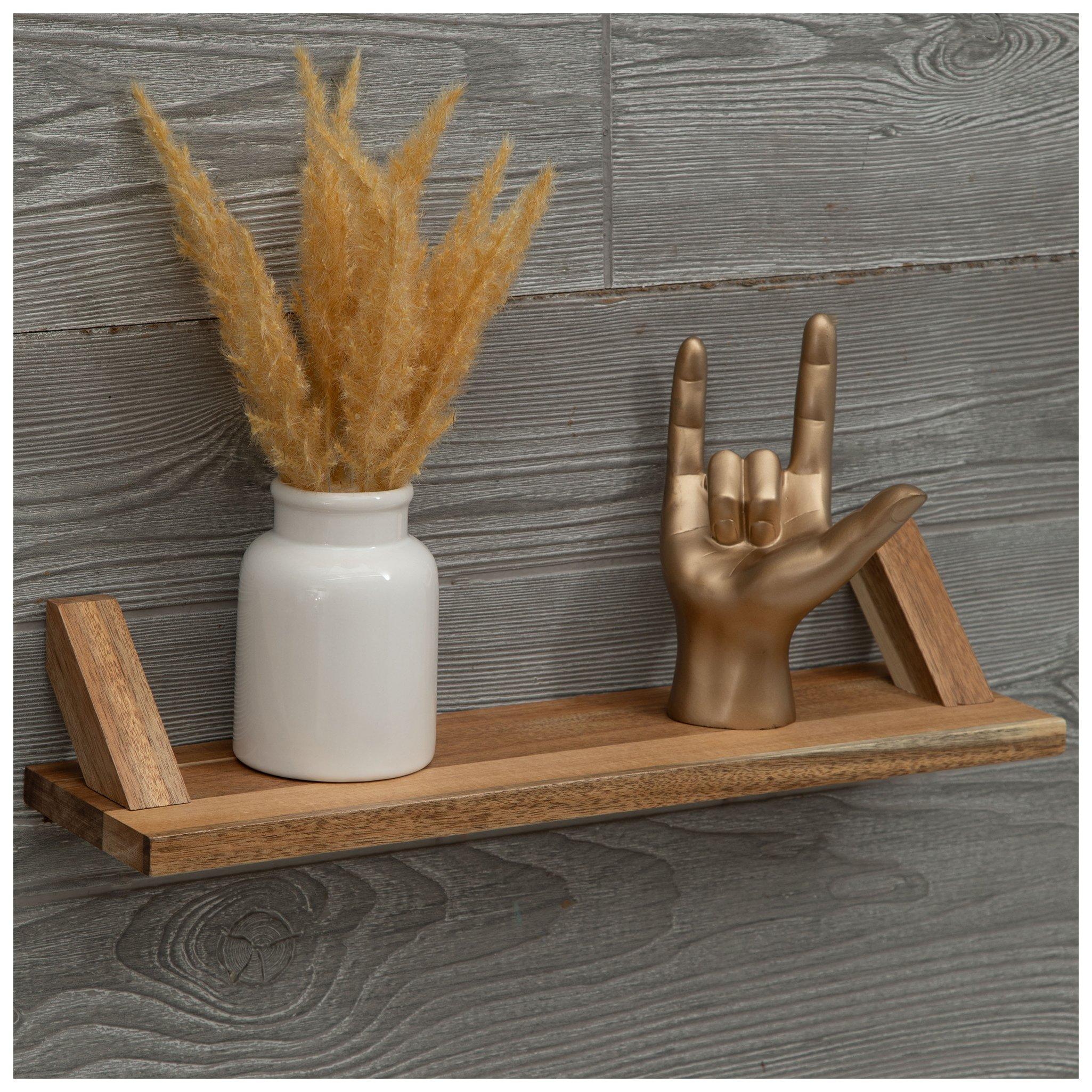 Wood Braced Wall Shelf | Hobby Lobby | 2426500