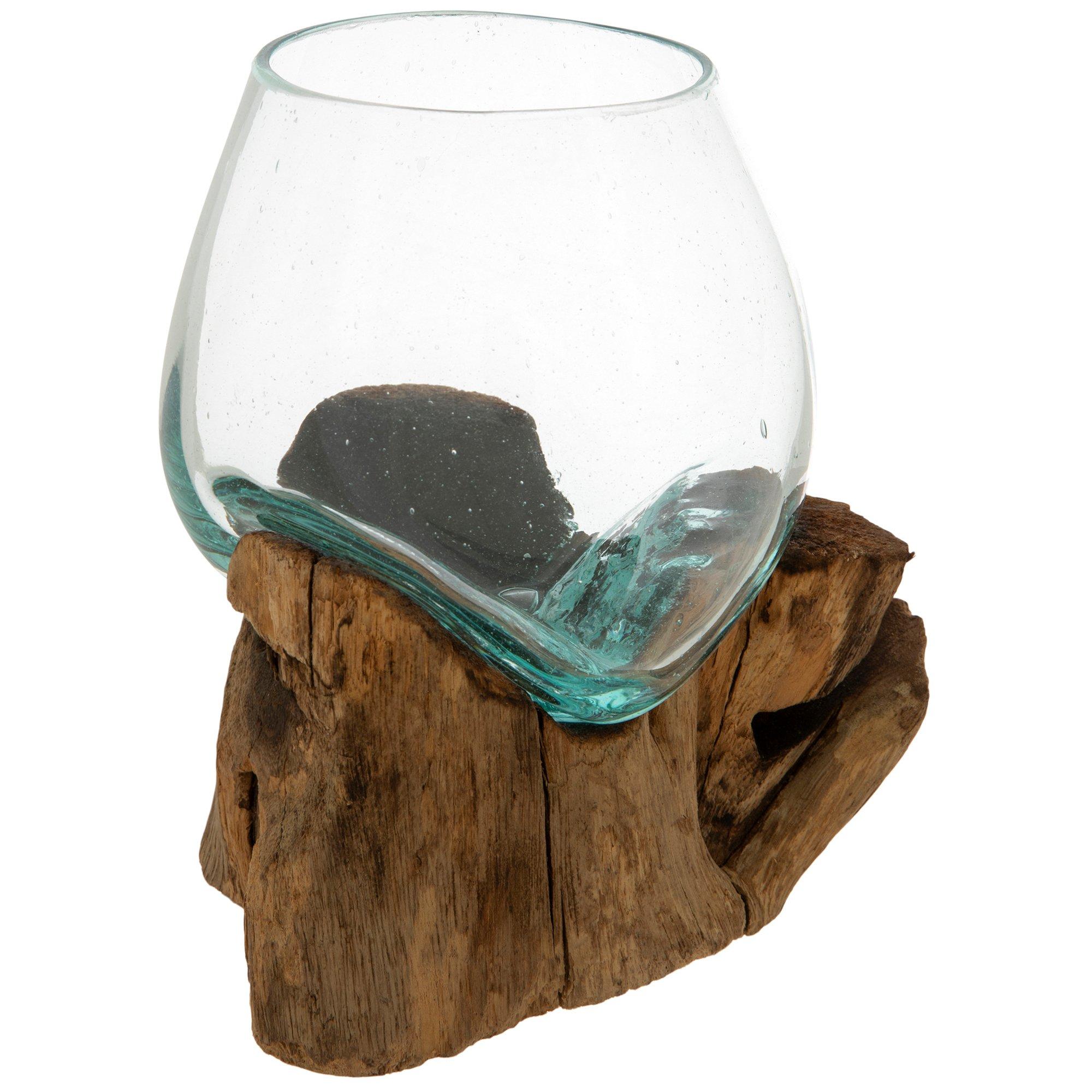 Glass Jar On Natural Wood | Hobby Lobby | 2428332