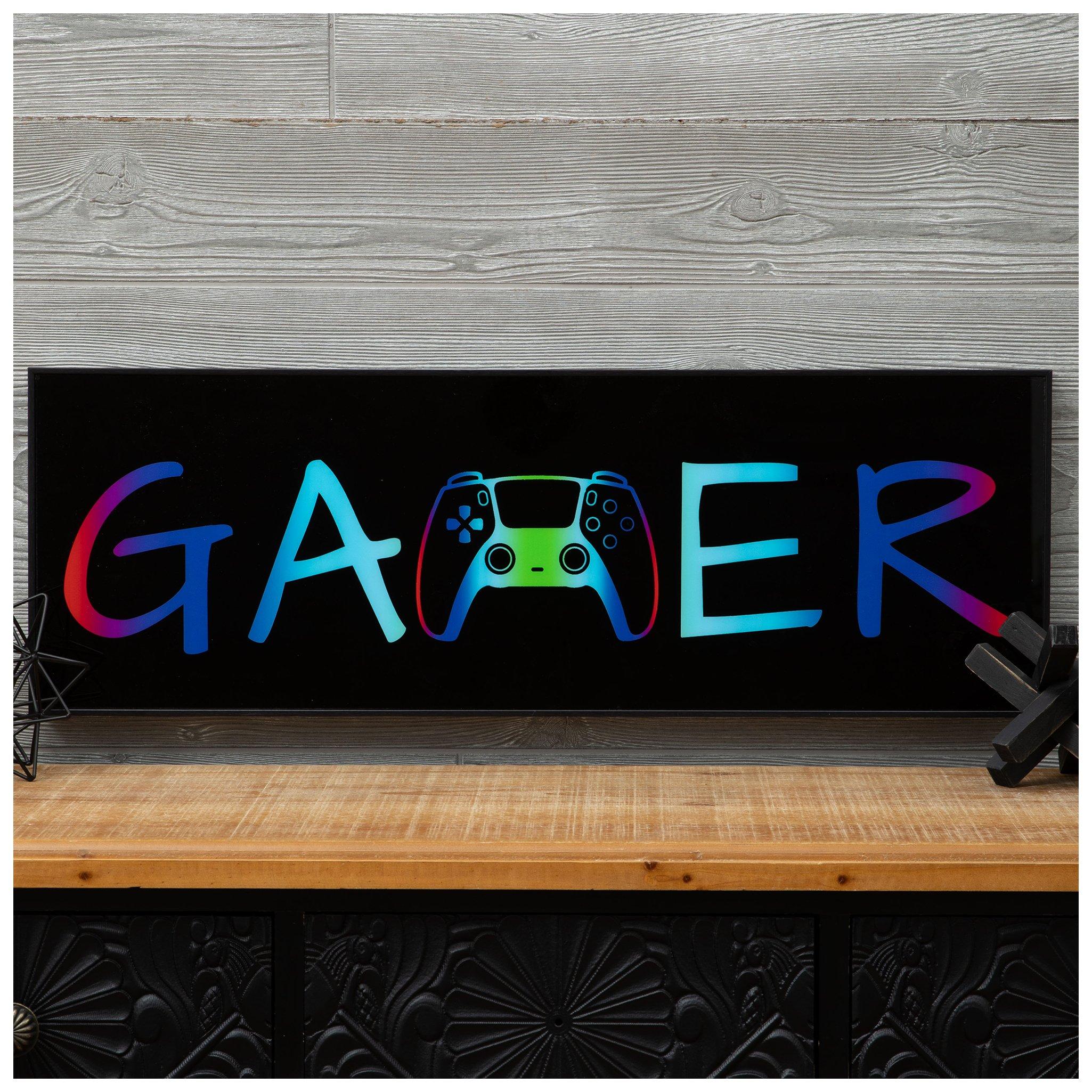 Gamer Framed Wall Decor | Hobby Lobby | 2428936