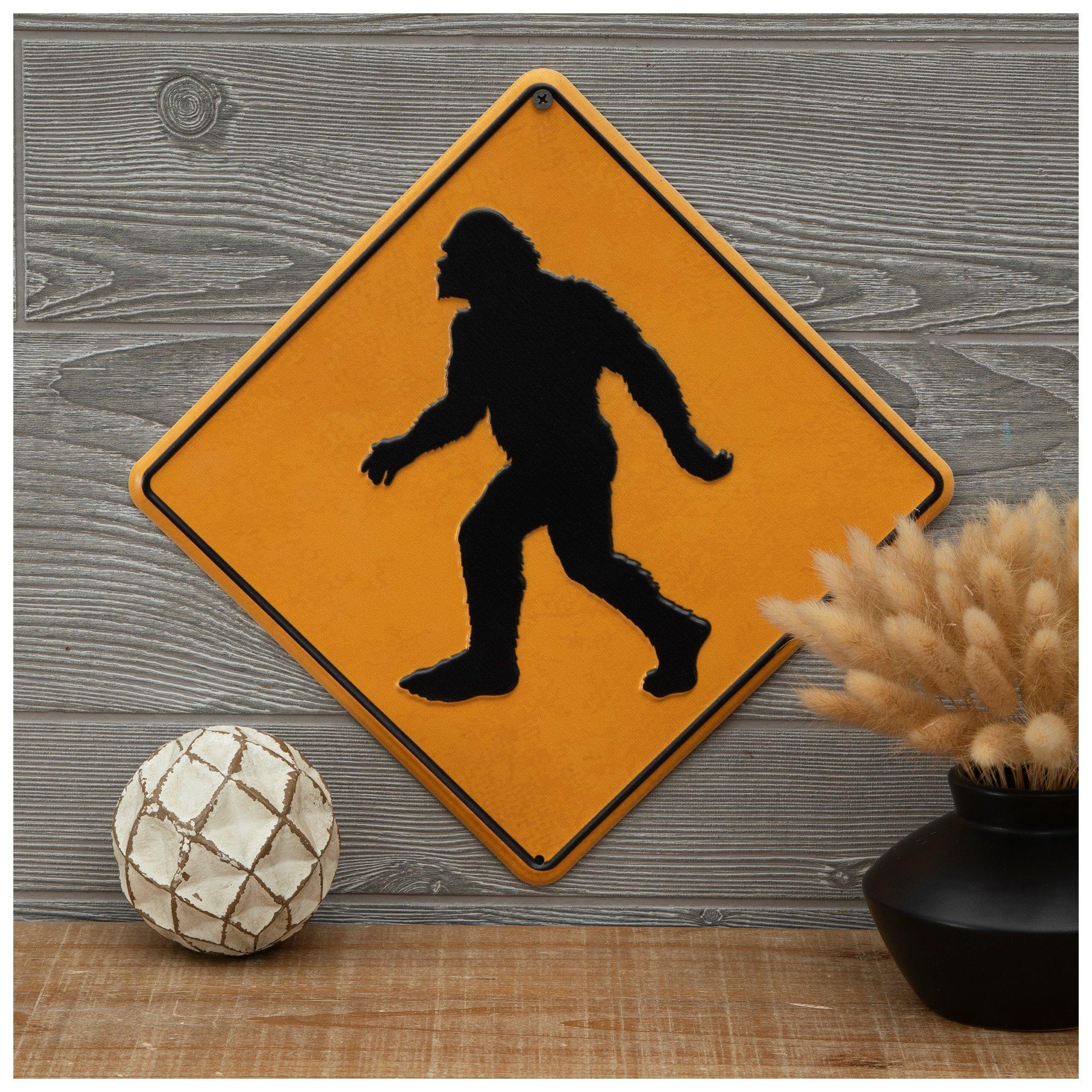 Bigfoot Walking Metal Sign | Hobby Lobby | 2430346