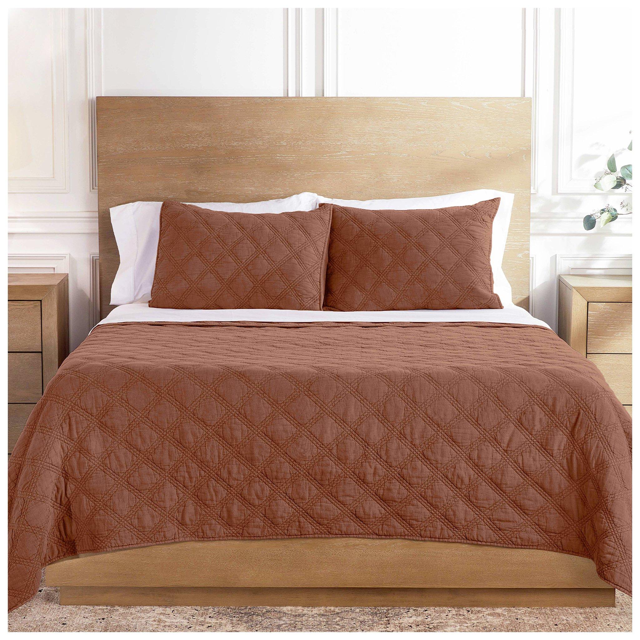 Stonewash Rust Quilt Set | Hobby Lobby | 2430486
