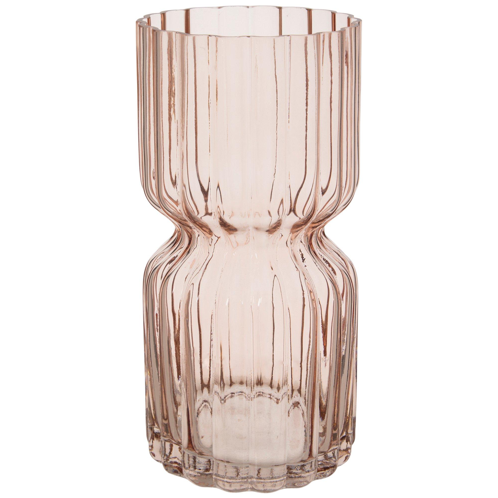 Pink Stacked Cylinder Glass Vase | Hobby Lobby | 2432185