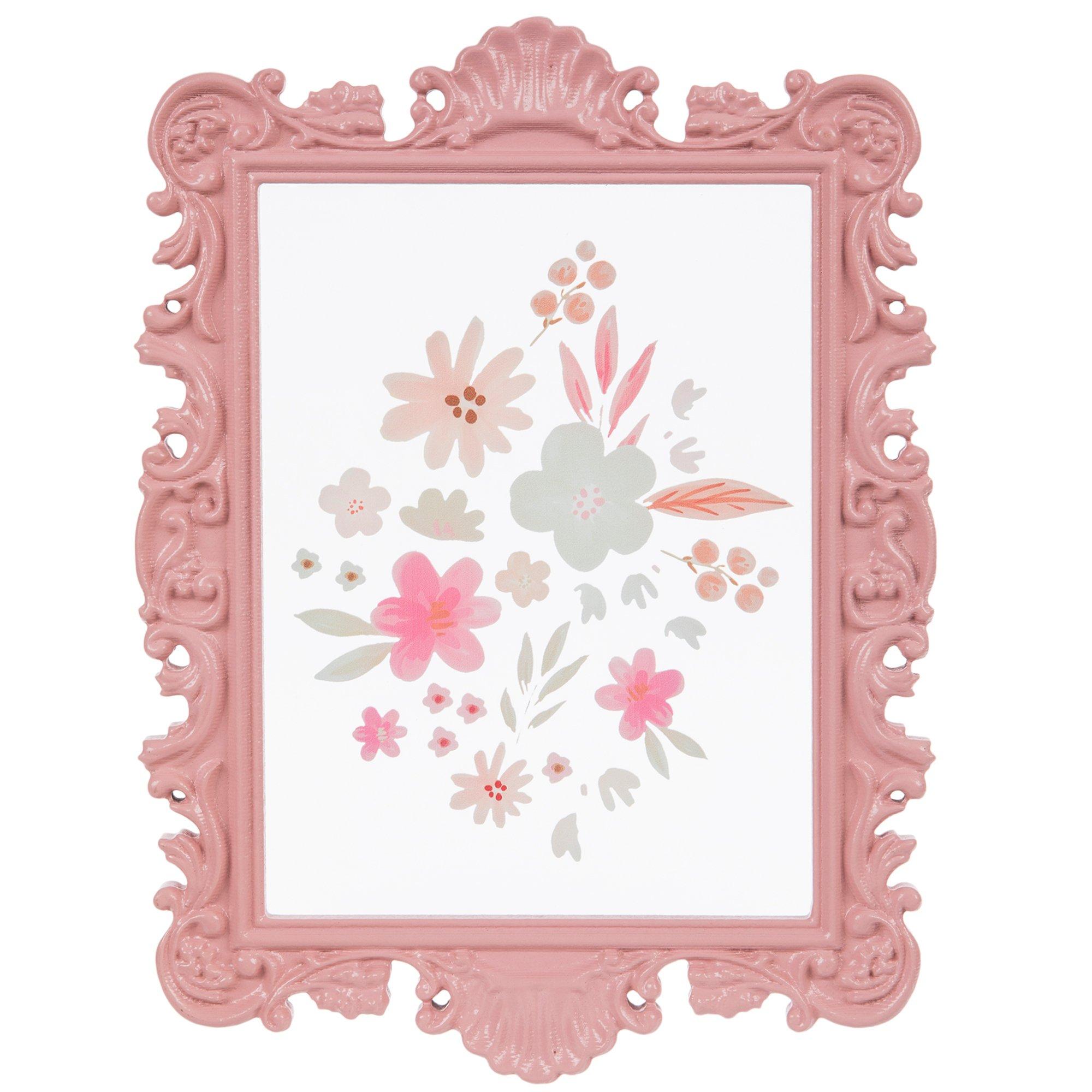 Pink Flowers Framed Wall Decor | Hobby Lobby | 2433506