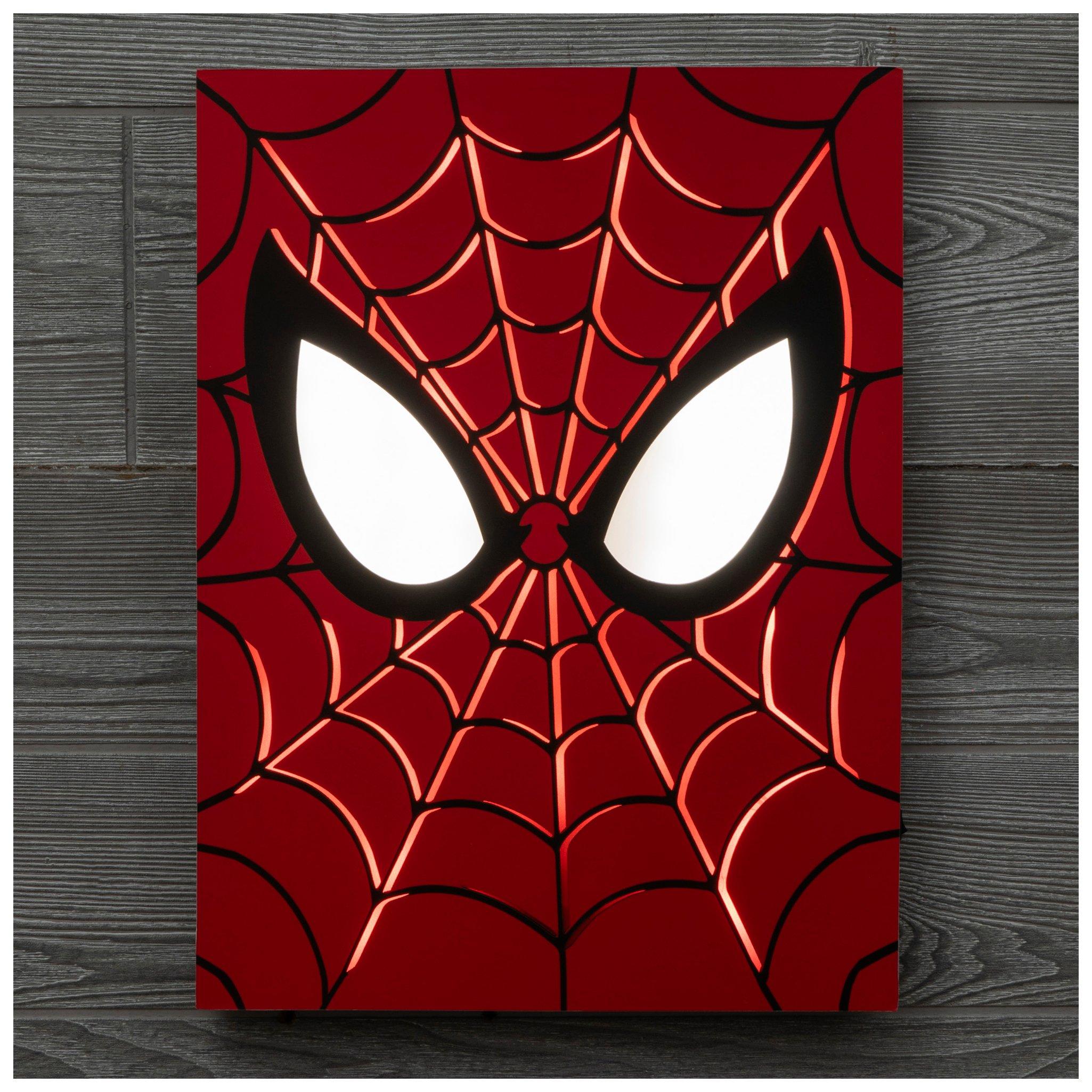Light Up Spider-Man Wood Wall Decor | Hobby Lobby | 2433894