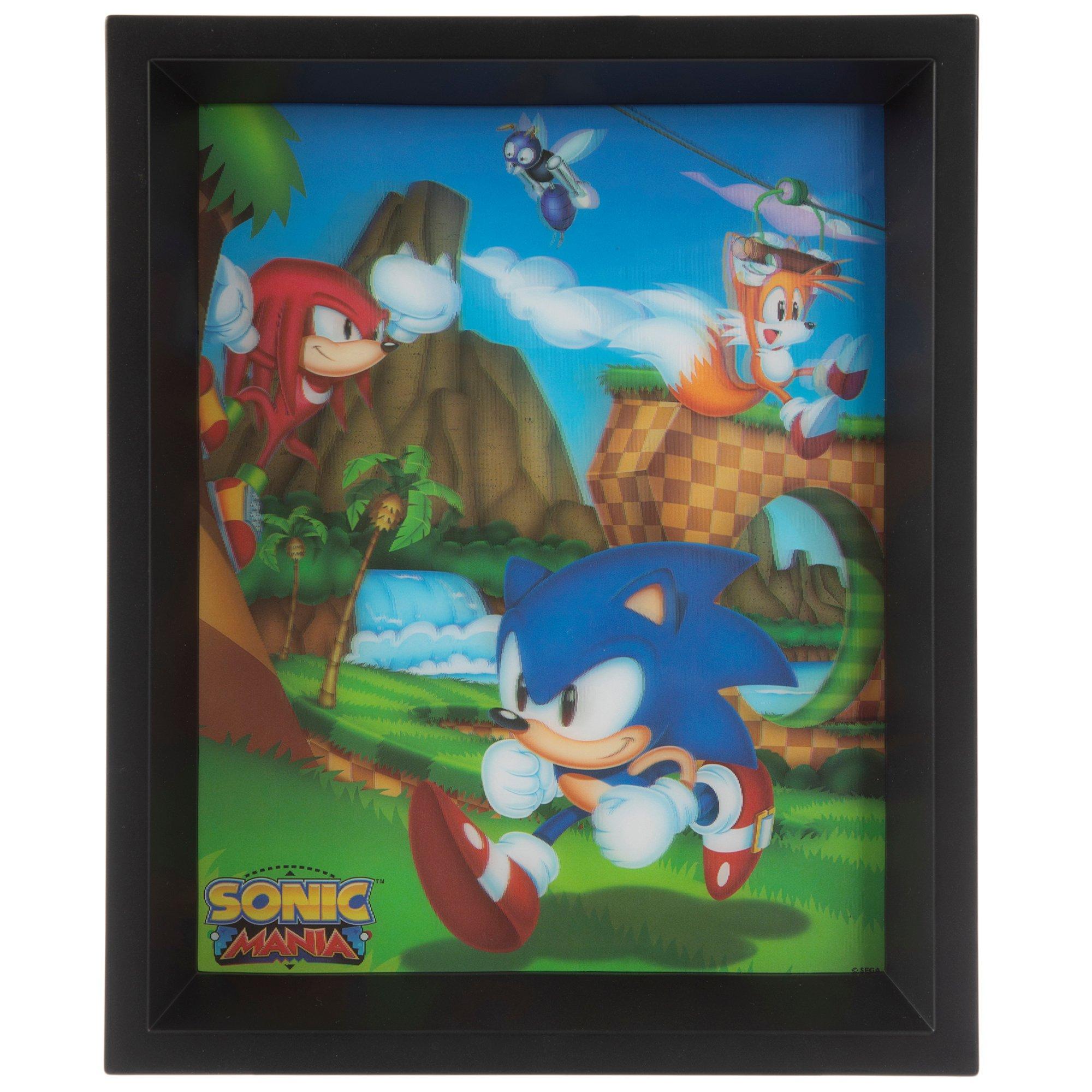 Sonic 3D Lenticular Wood Wall Decor | Hobby Lobby | 2434231