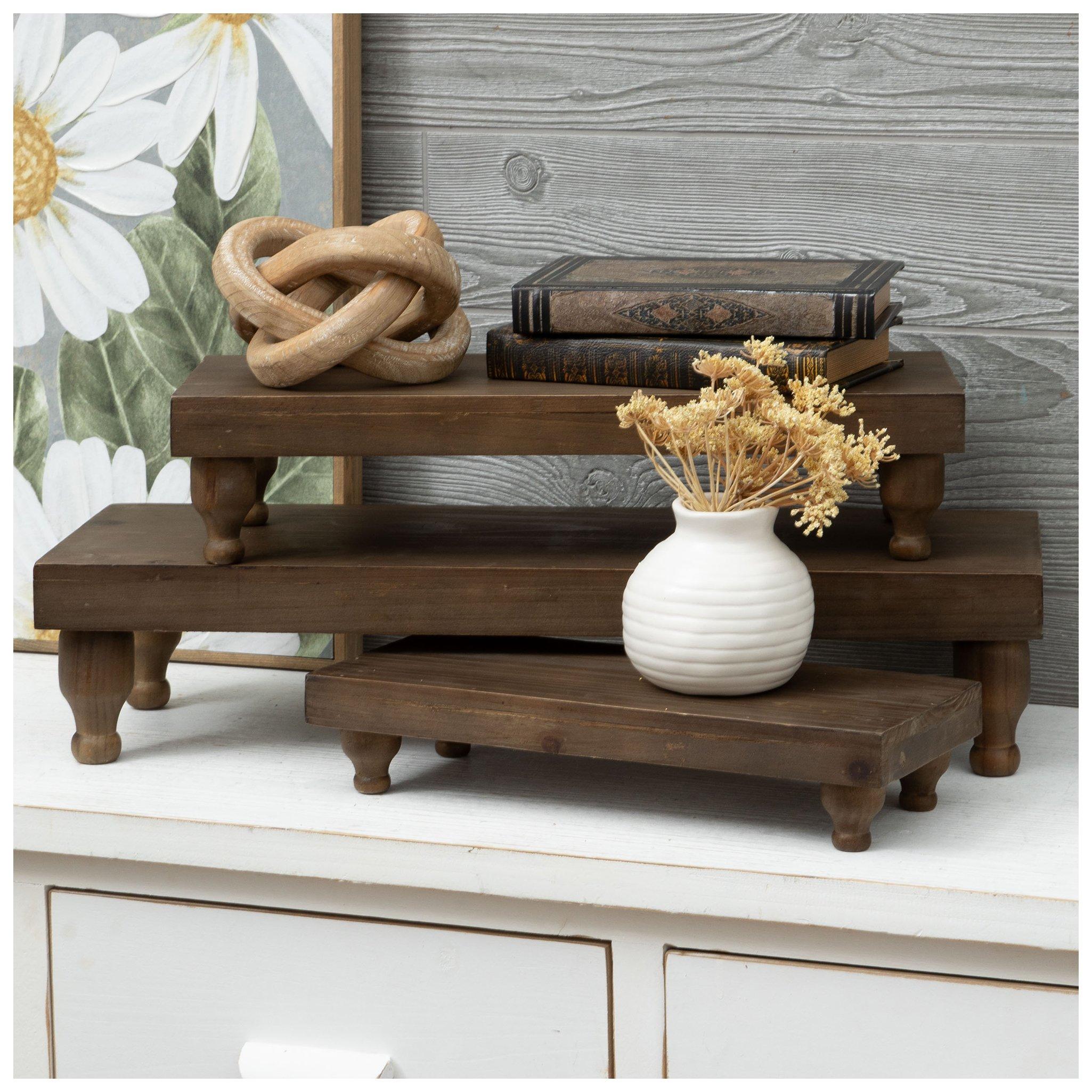 Dark Brown Wood Riser Set | Hobby Lobby | 2434439