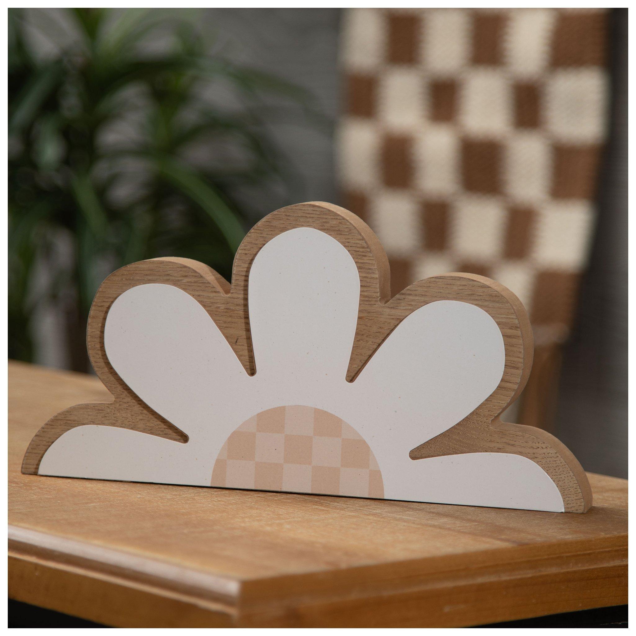 Retro Daisy Wood Decor | Hobby Lobby | 2435352