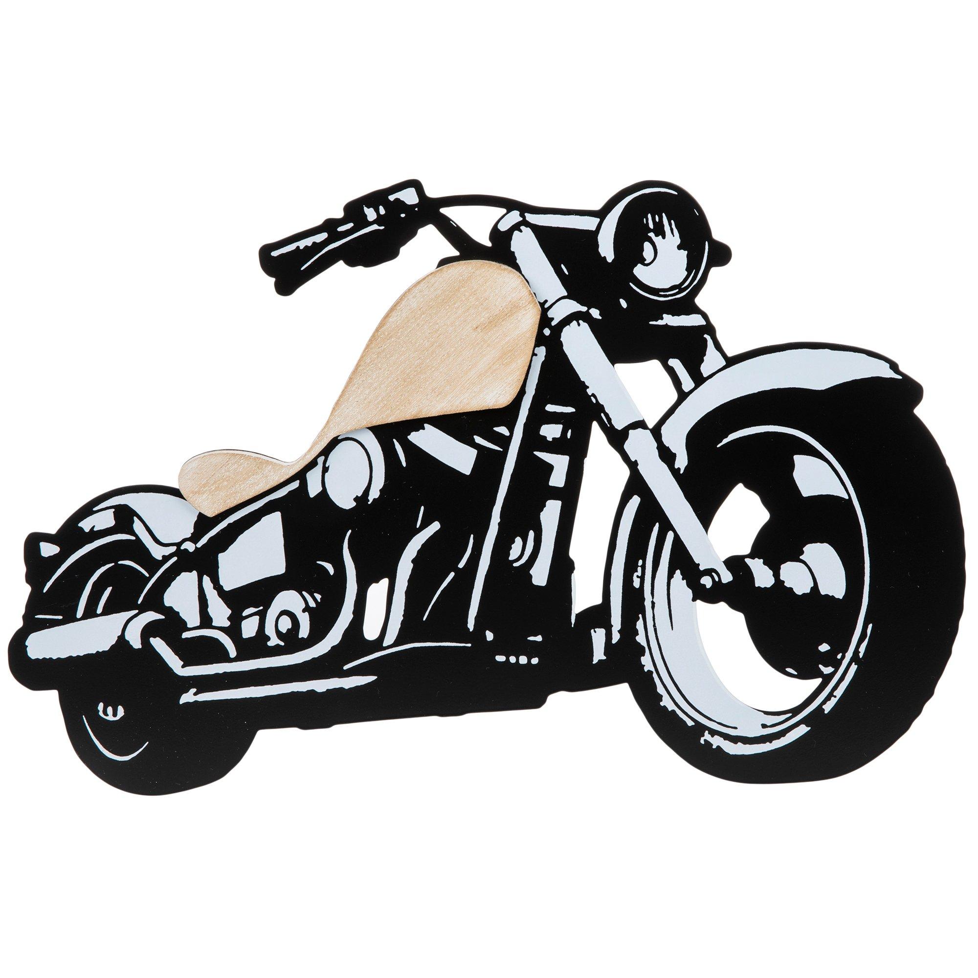 Motorcycle Cutout Metal Sign | Hobby Lobby | 2436202