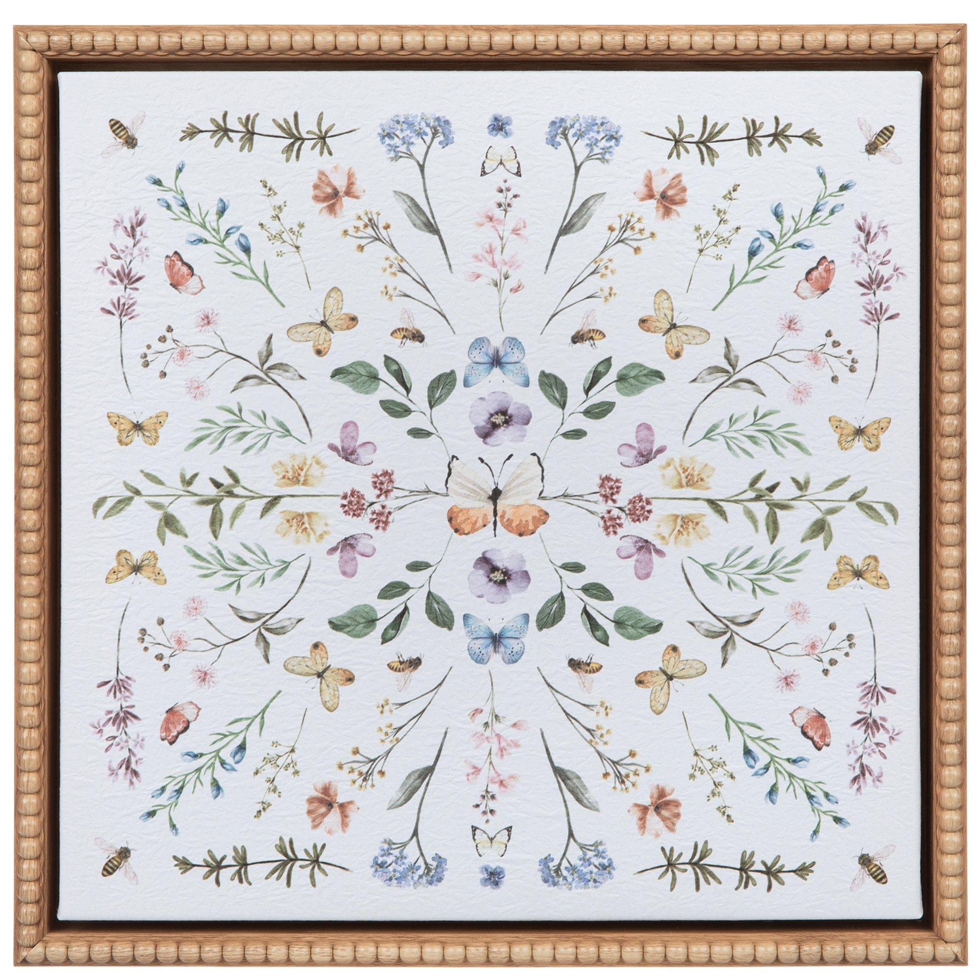 Cottagecore Butterflies Canvas Wall Decor | Hobby Lobby | 2436665