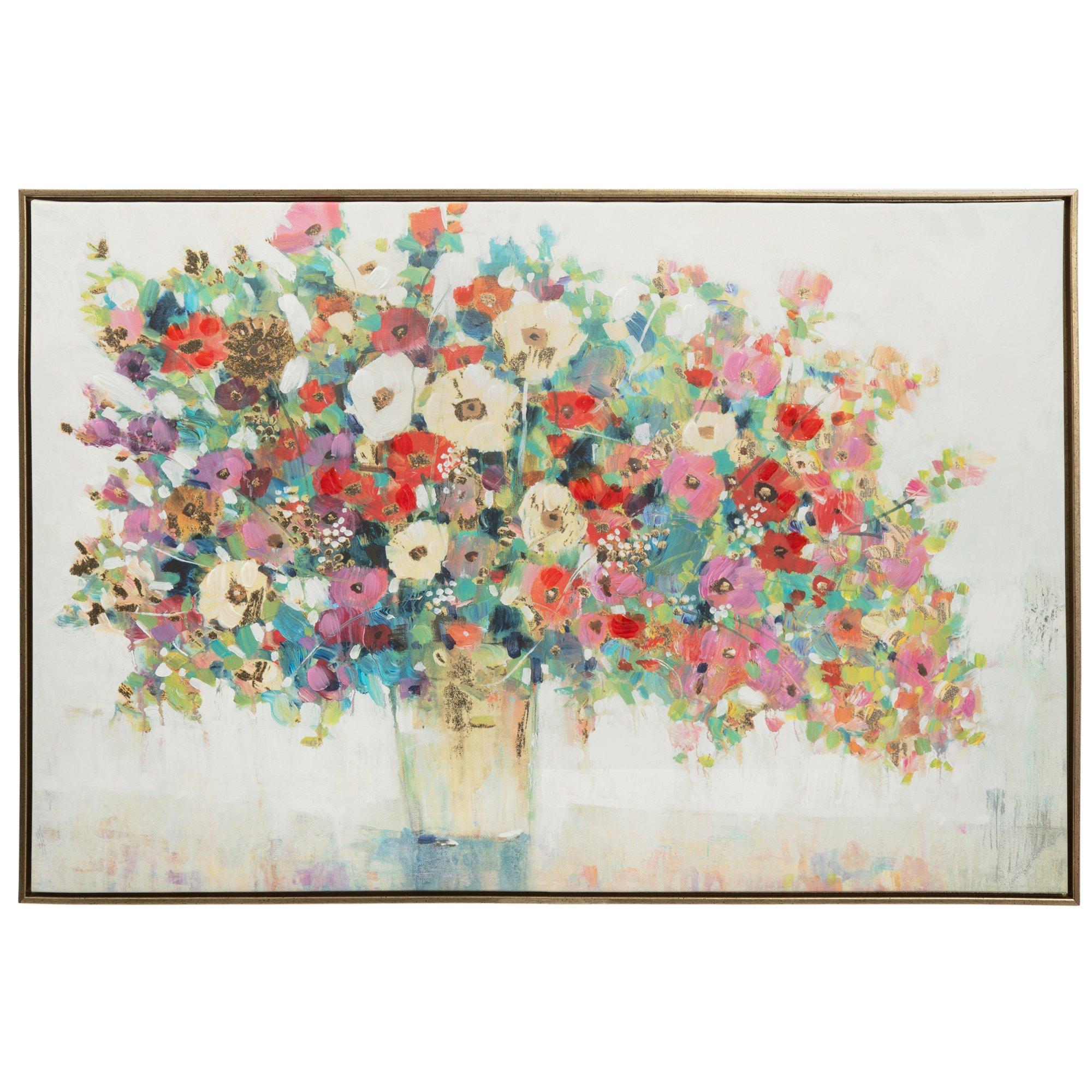 Floral Bouquet Canvas Wall Decor | Hobby Lobby | 2436699