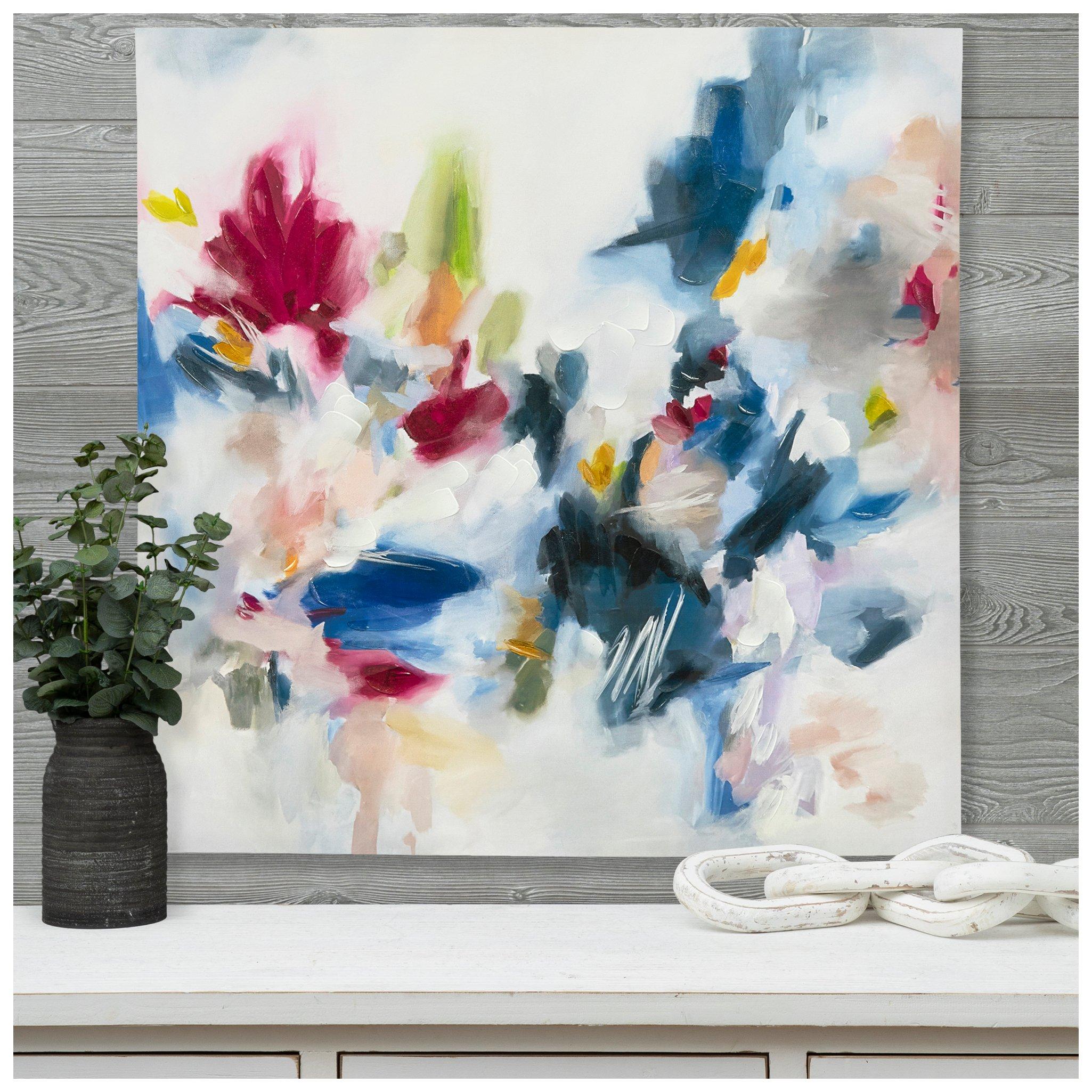 Colorful Abstract Canvas Wall Decor | Hobby Lobby | 2436731
