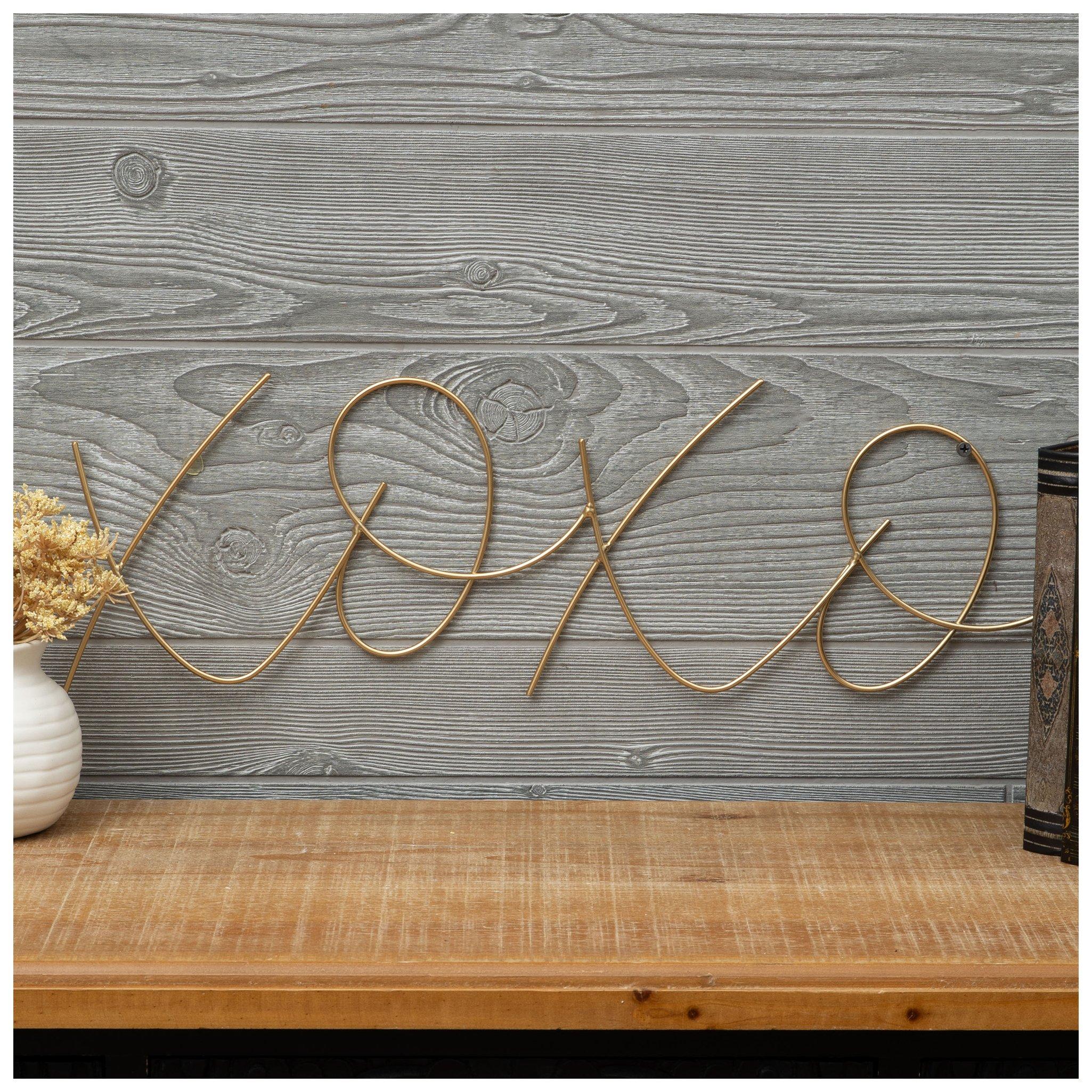 XOXO Metal Wall Decor | Hobby Lobby | 2437218