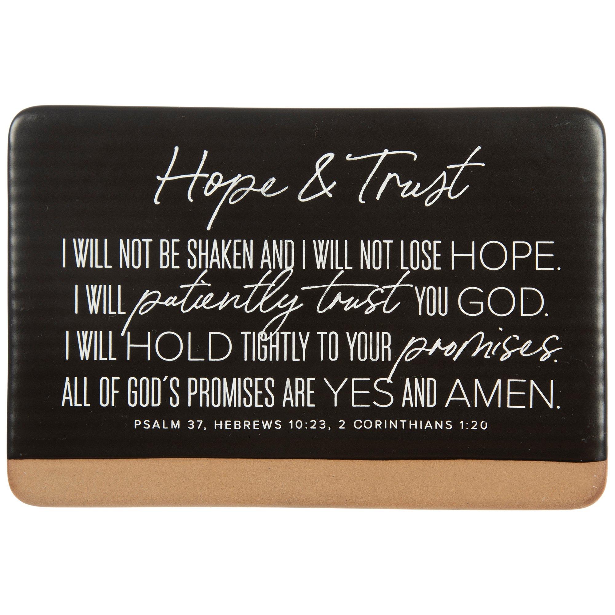 Hope & Trust Ceramic Decor | Hobby Lobby | 2438547