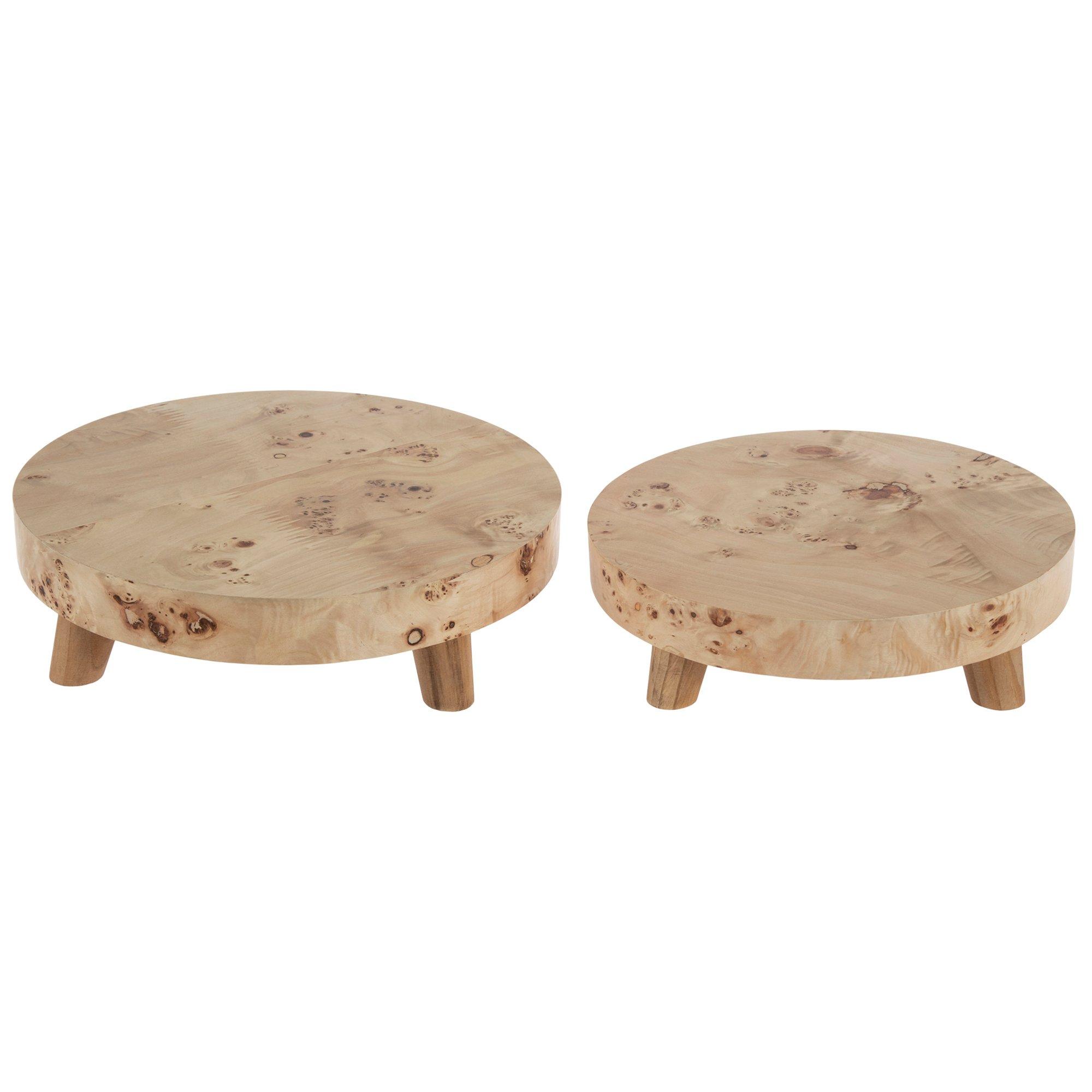 Round Burl Wood Risers | Hobby Lobby | 2438620