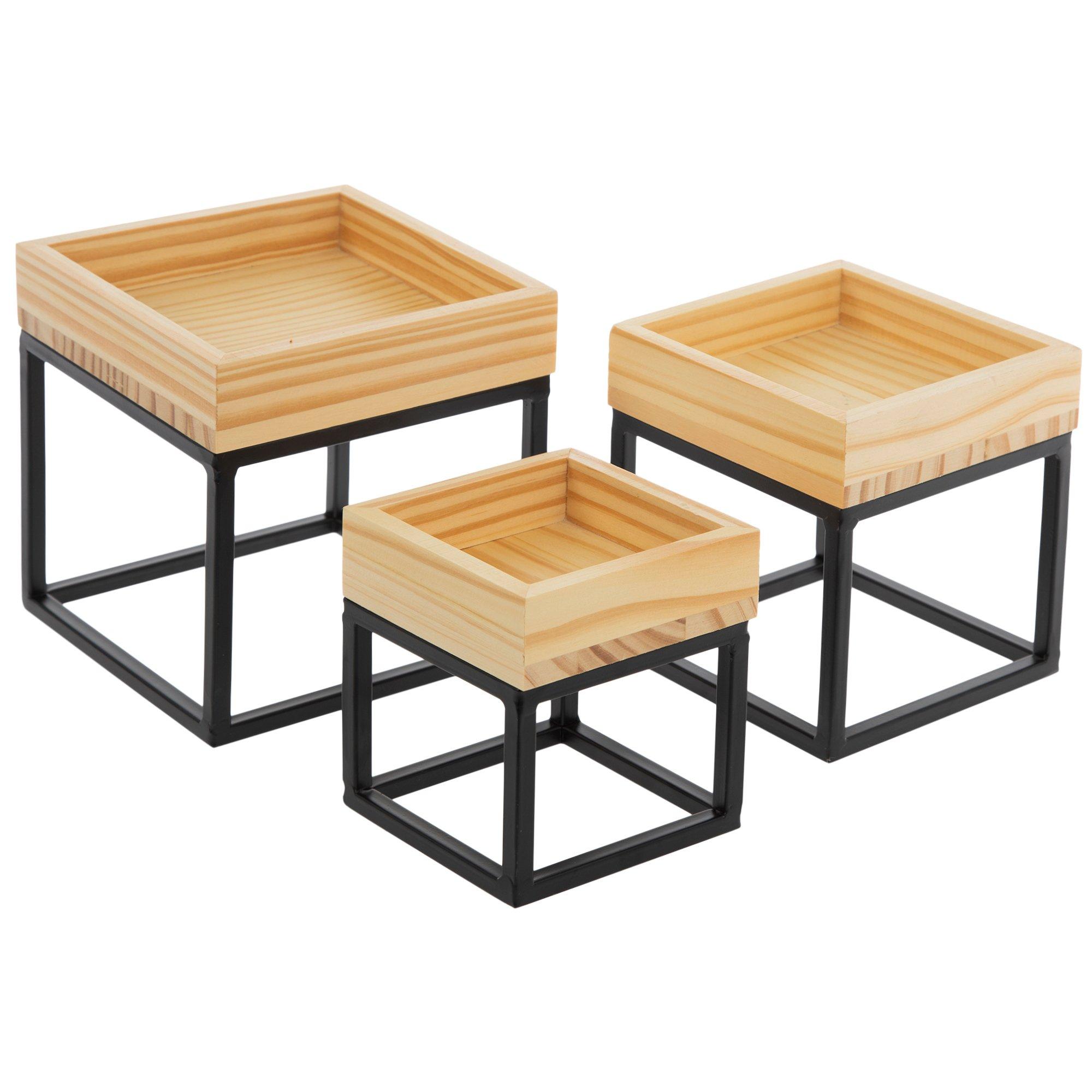 Square Metal Riser Set | Hobby Lobby | 2438661