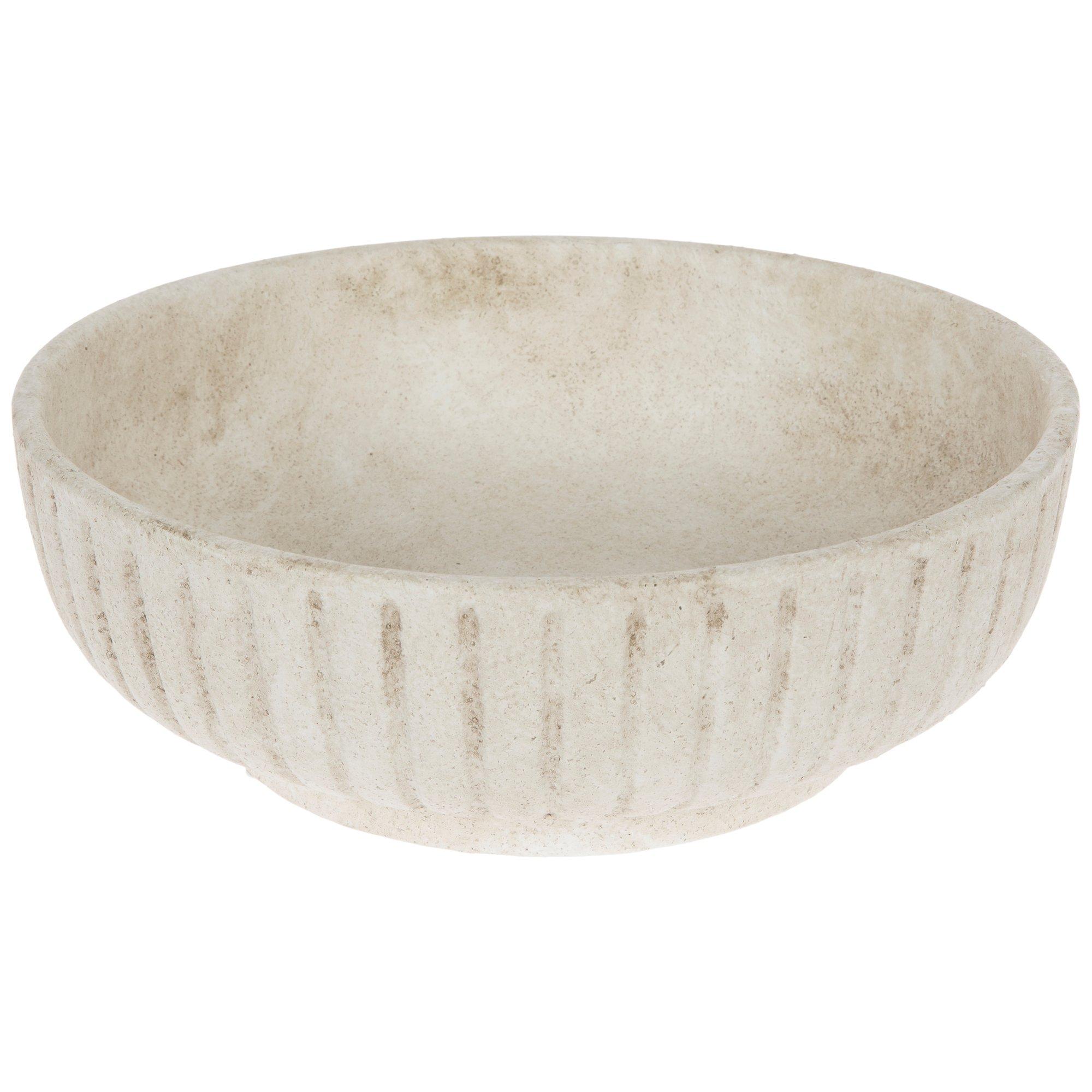 Cream Deep Ridged Bowl | Hobby Lobby | 2438927