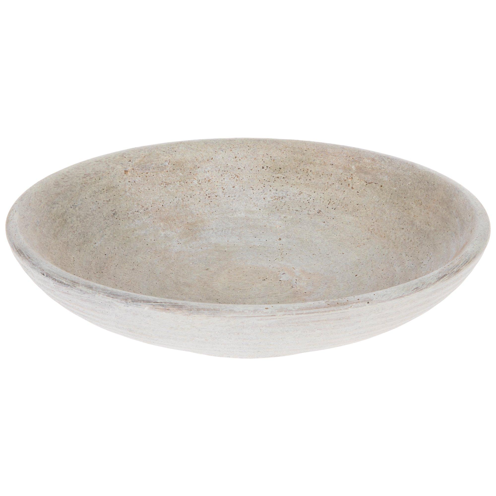 Light Gray Ridged Wide Bowl | Hobby Lobby | 2438935