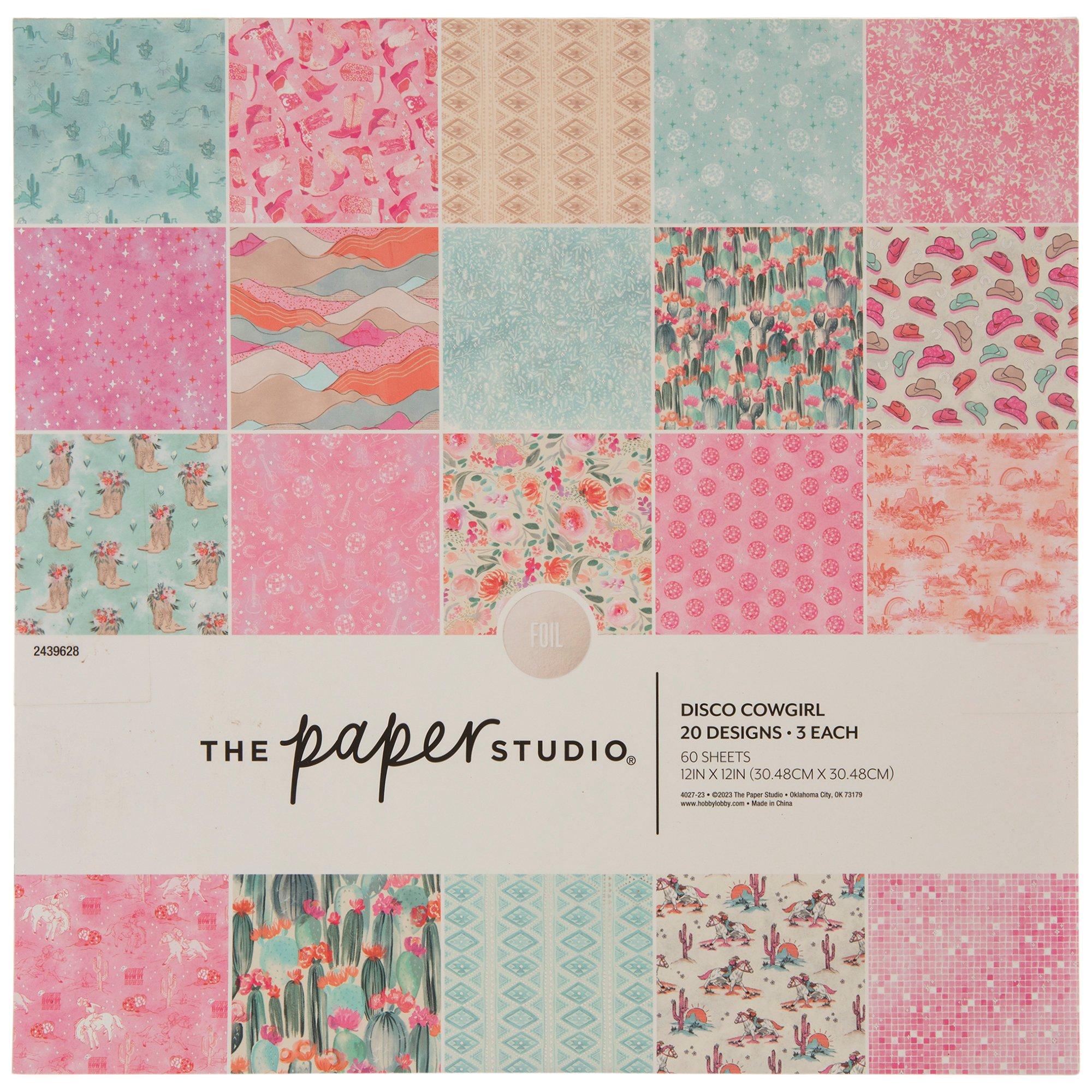 Disco Cowgirl Foil Paper Pack | Hobby Lobby | 2439628