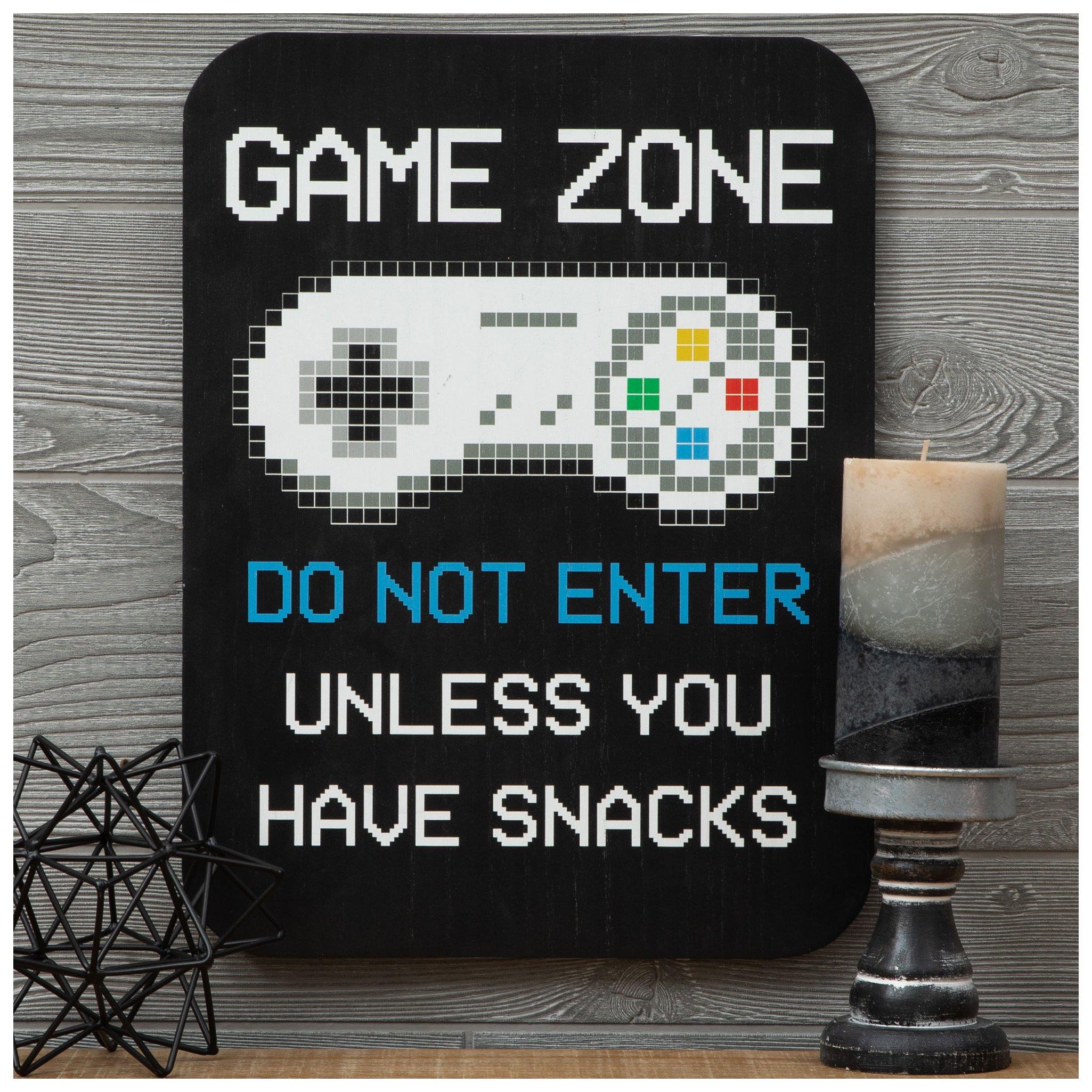 Game Zone Wood Wall Decor | Hobby Lobby | 2440584