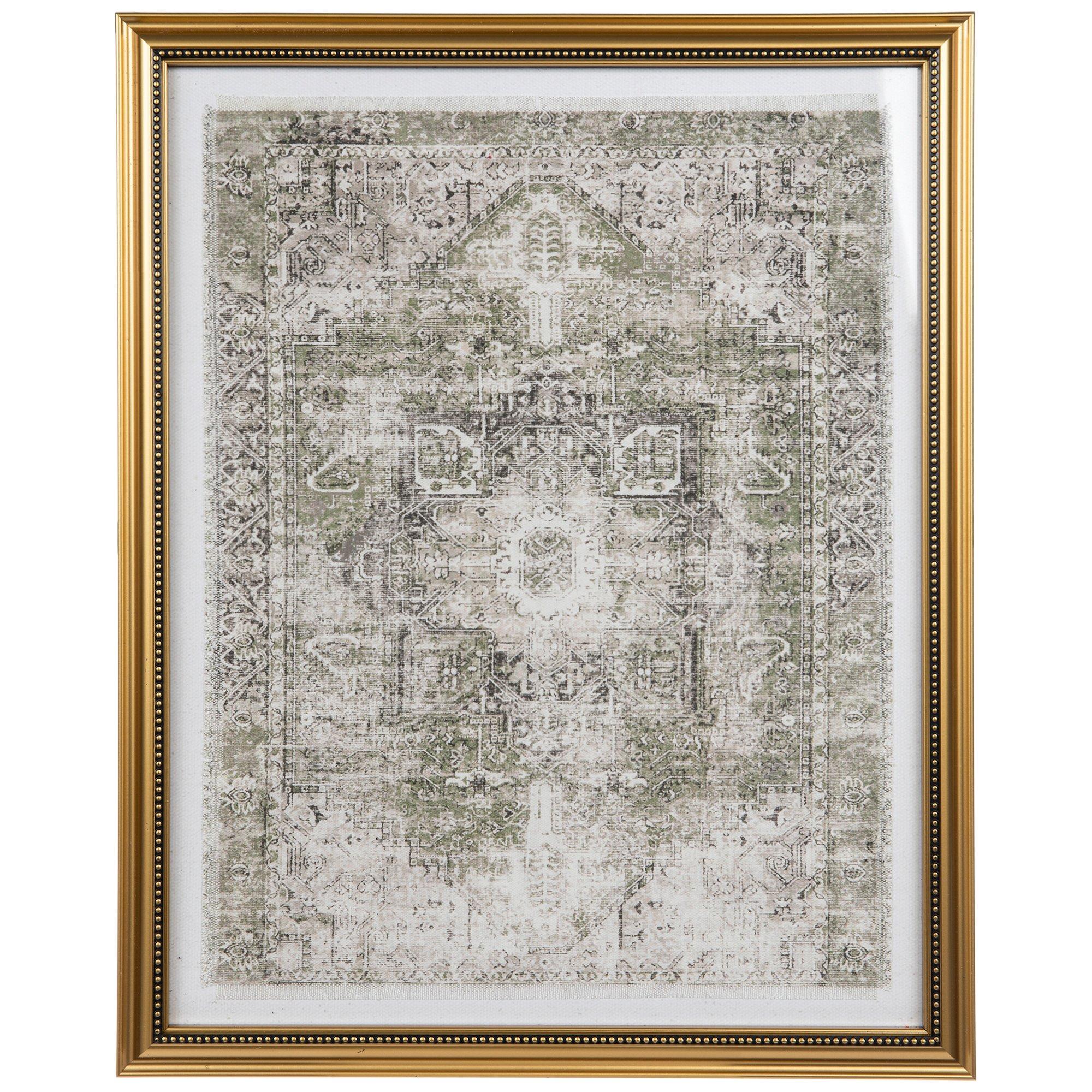 Gray Geometric Rug Framed Wall Decor | Hobby Lobby | 2441681