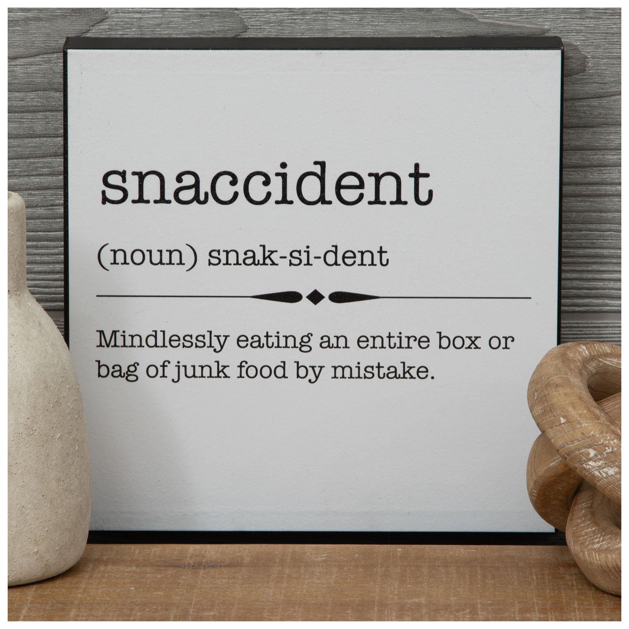 Snaccident Definition Wood Wall Decor | Hobby Lobby | 2441970